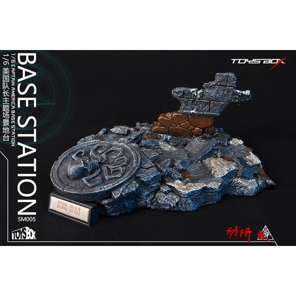 Captain America Base Station 1:6 Scale ToysBox TB-SS005