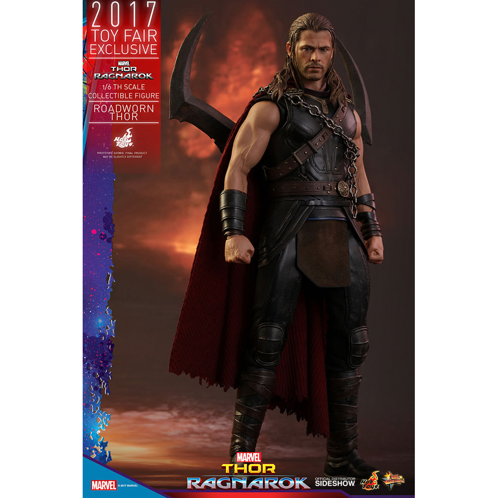 Thor: Ragnarok Roadworn Thor exclusive version 1:6 scale action figure ...