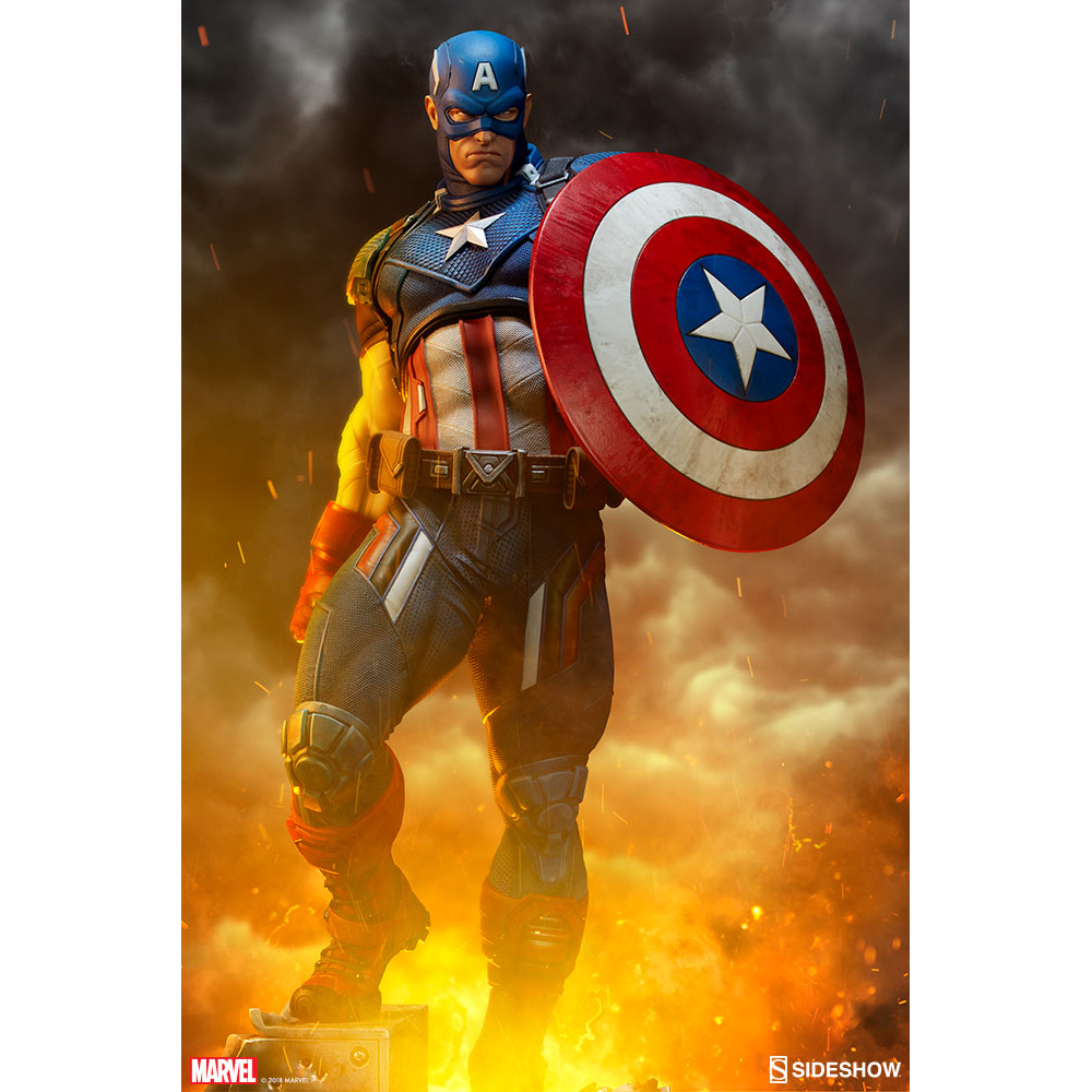 Captain America Premium Format Figure Sideshow Collectibles 300524
