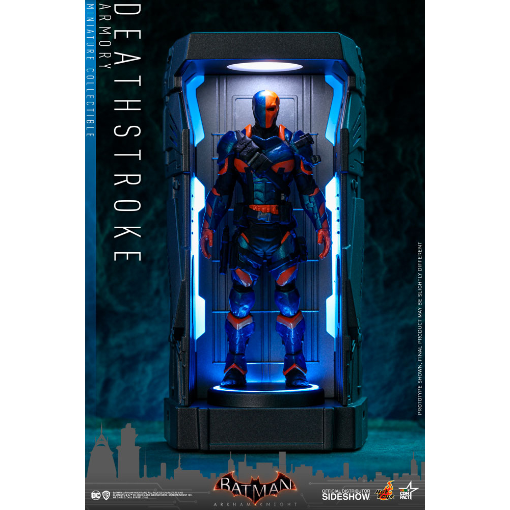 Batman: Arkham Knight Armory Miniature Collectible Set Hot Toys 906123
