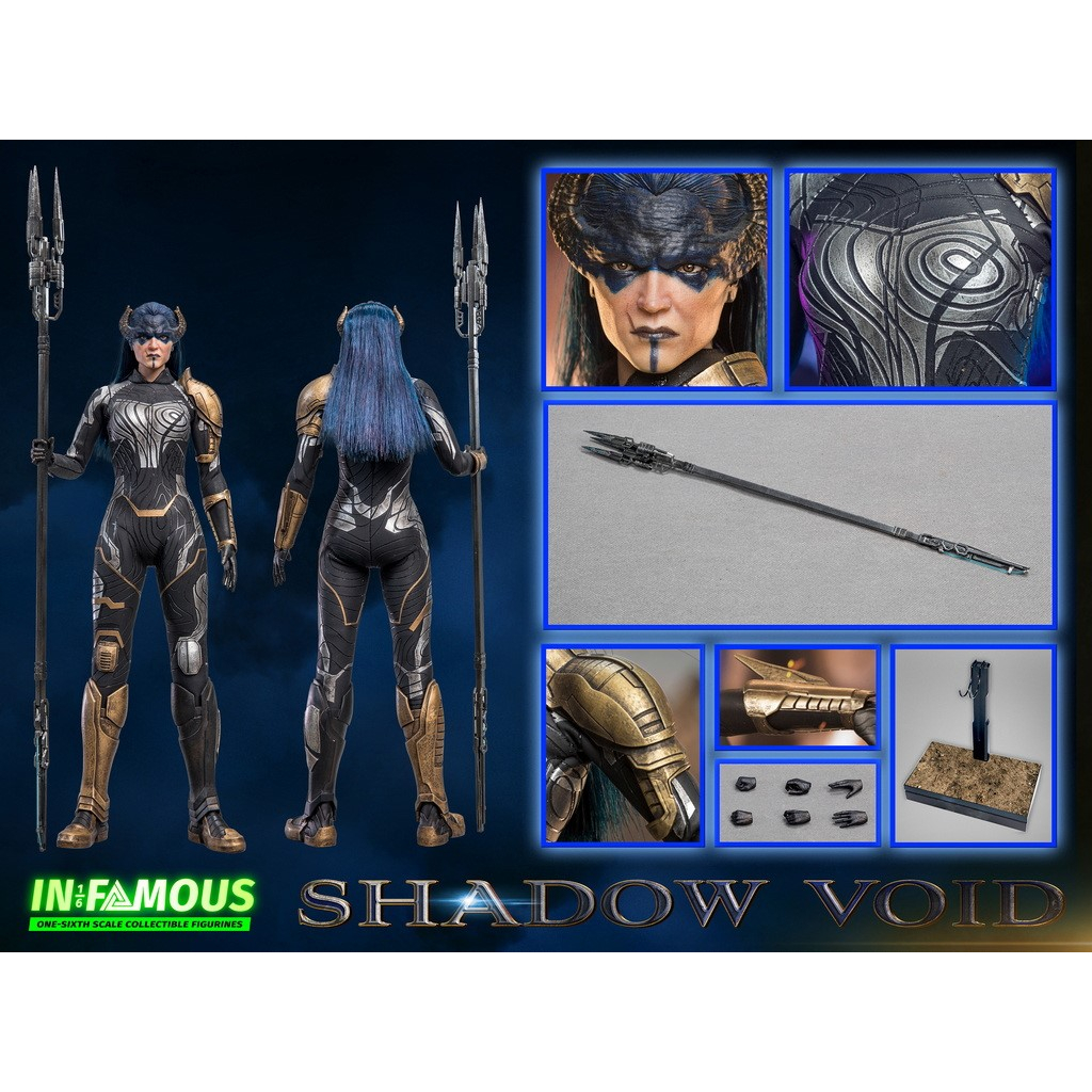 The Shadow Void 1:6 scale action figure In-Famous IF002
