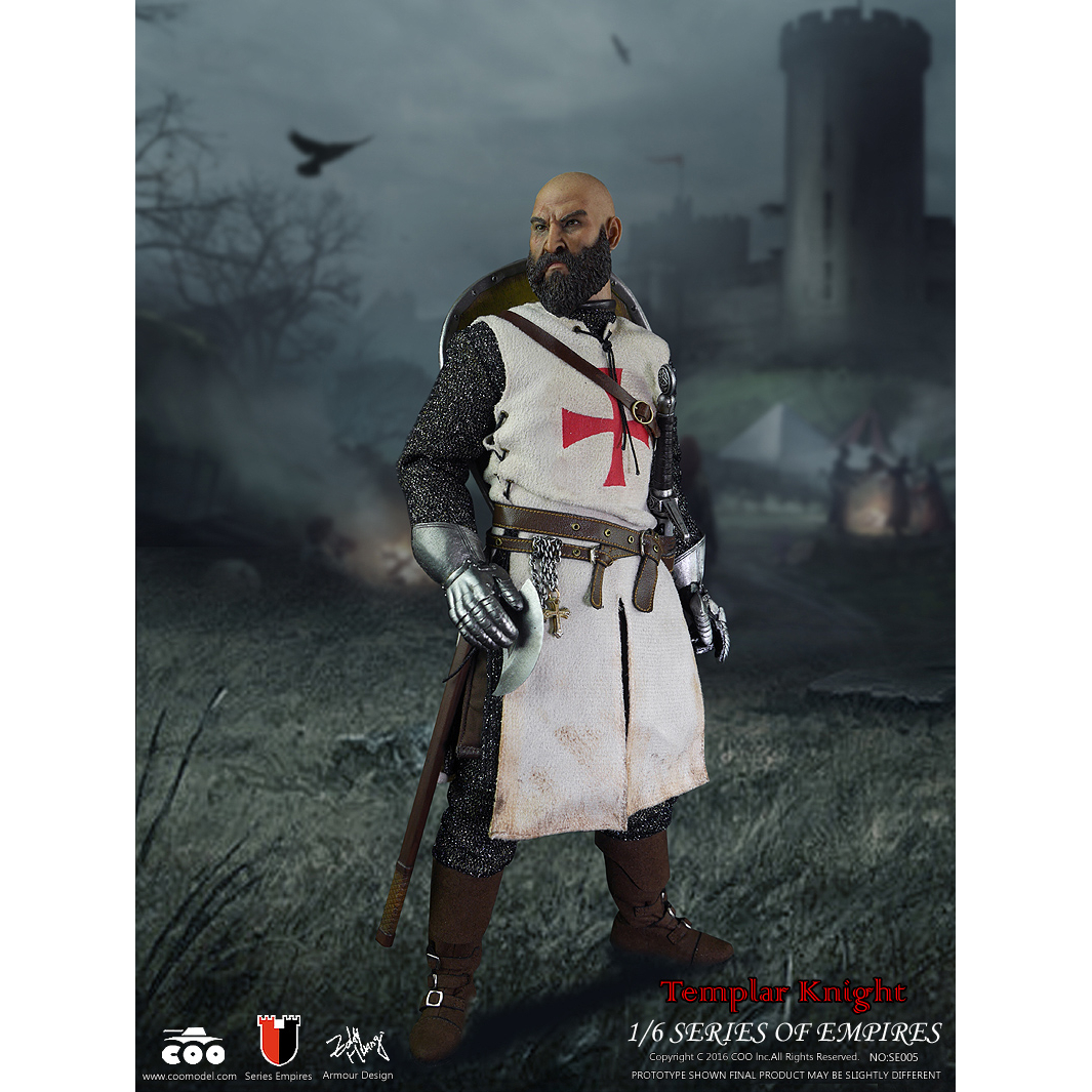 Series of Empires - Knight Templar figurine échelle 1:6 COO Model SE005