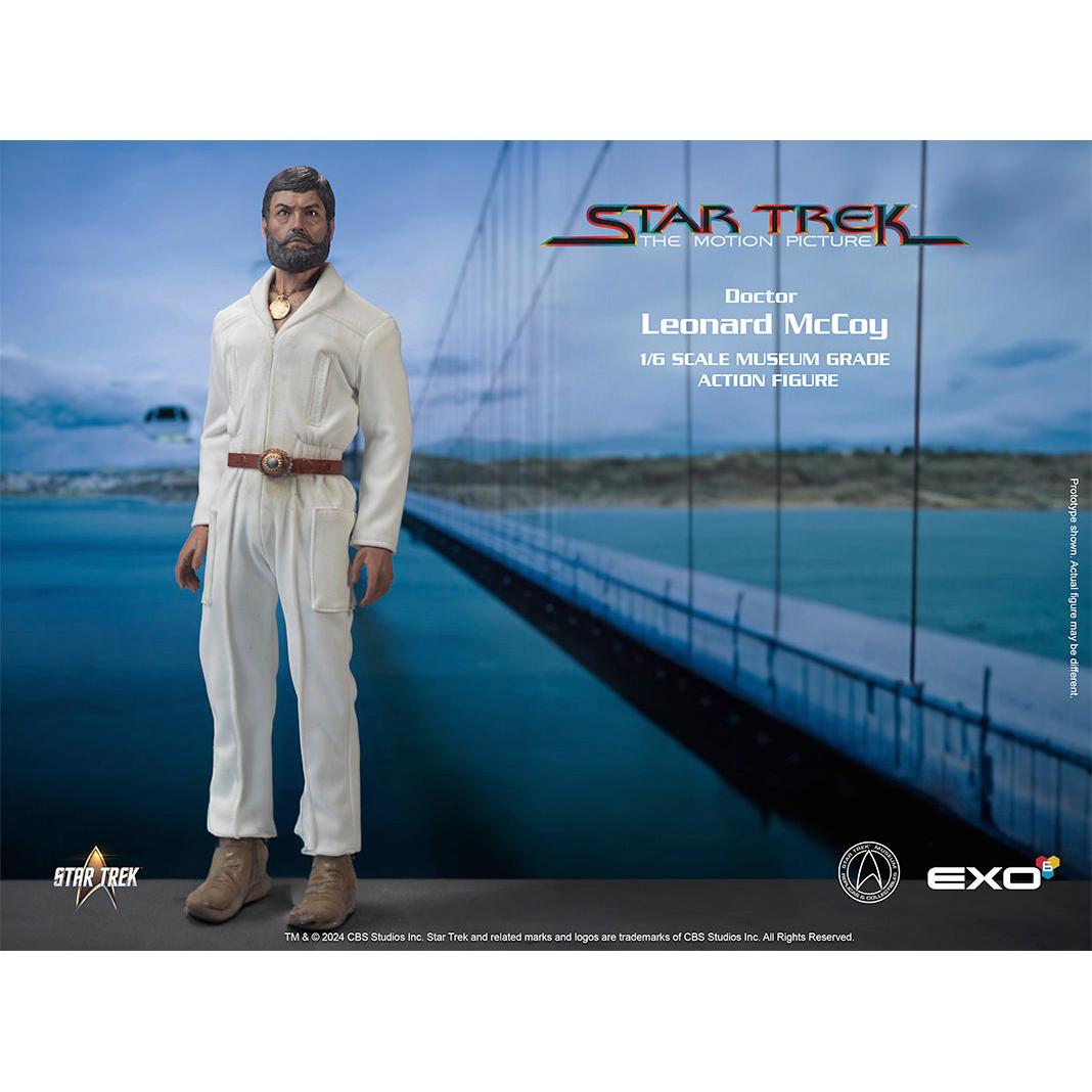 Star Trek Dr Leonard "Bones" McCoy 1:6 Scale Figure EXO-6 (EXO-01-050 ...