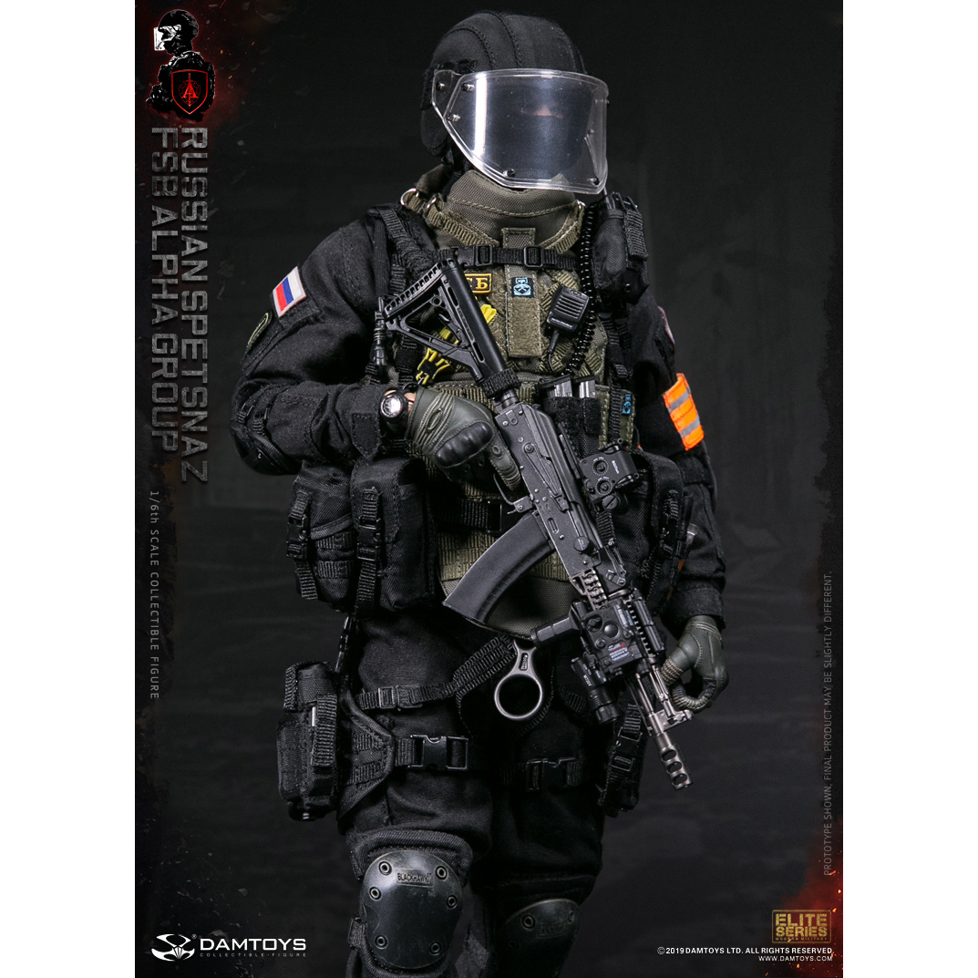 Russian Spetsnaz FSB Alpha Group 1:6 figure DamToys 78064