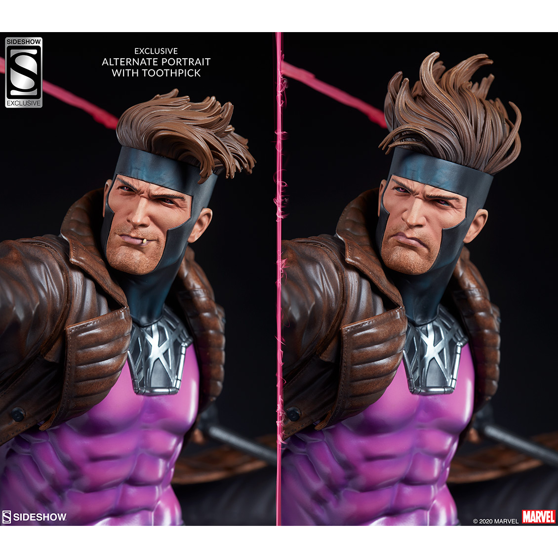 Gambit Maquette EXCLUSIVE Sideshow Collectibles 3007271