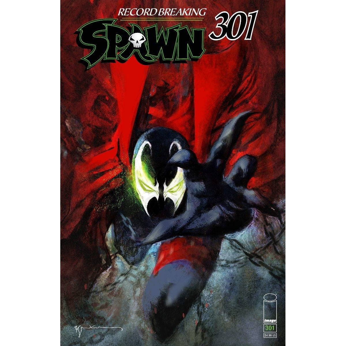 Spawn #301 Variant Cover Sienkiewicz Image Comics