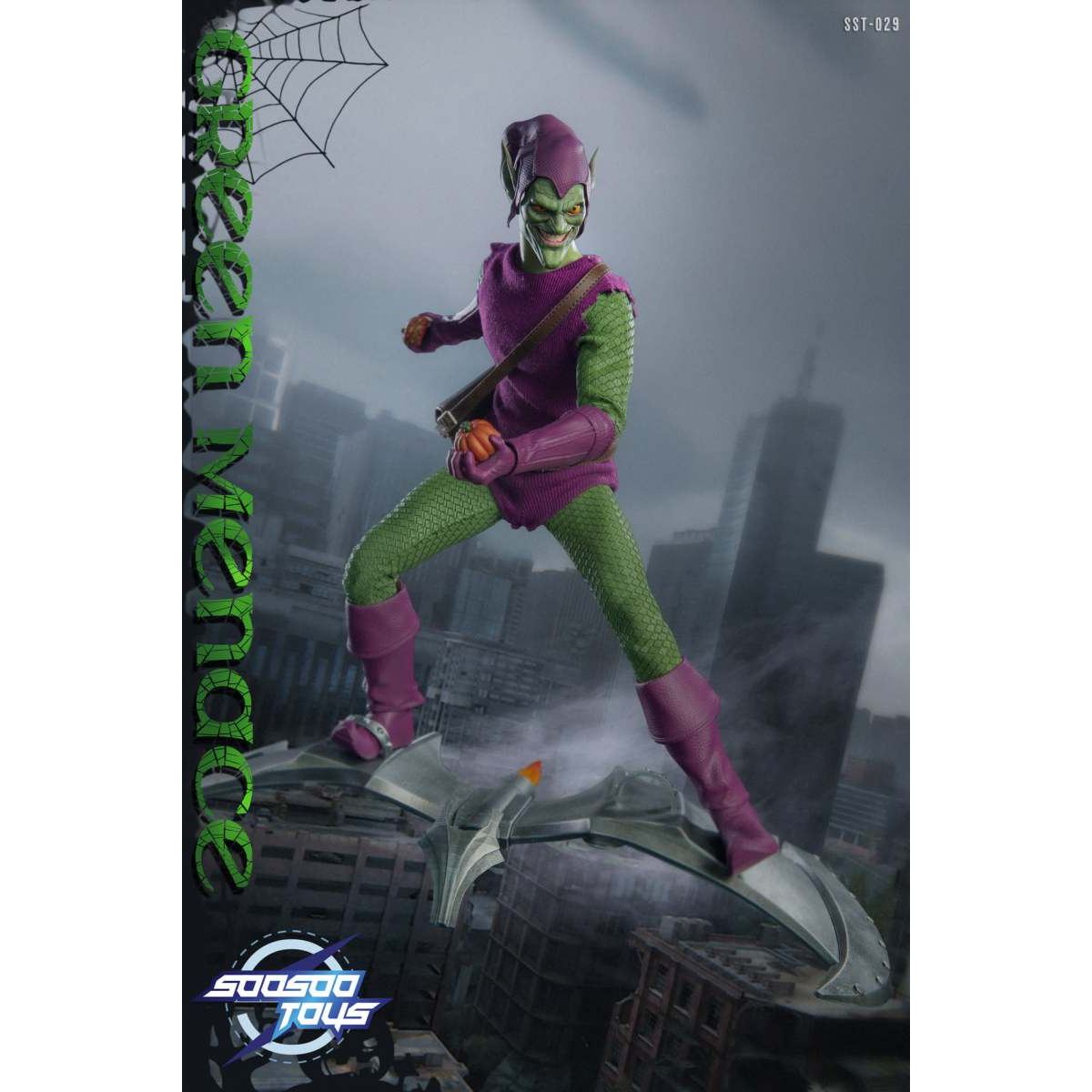 Green Menace (Goblin style) 1:6 scale action figure SooSooToys SST-025 ...