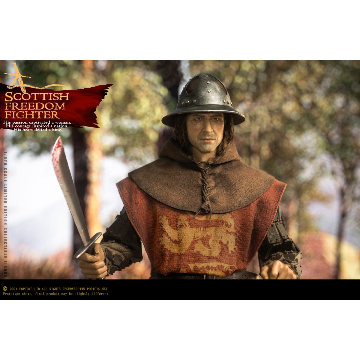 Scottish Freedom Fighter Warrior Stalk (Stealth) Version 1:6 Scale ...