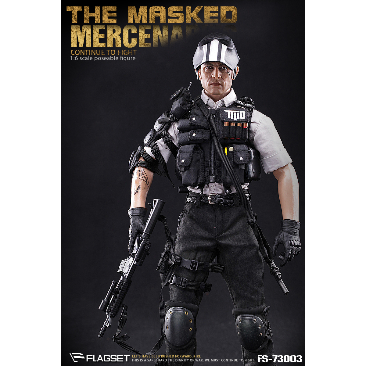 The Masked Mercenaries Continue To Fight Army of 2 look alike 1:6 scale ...