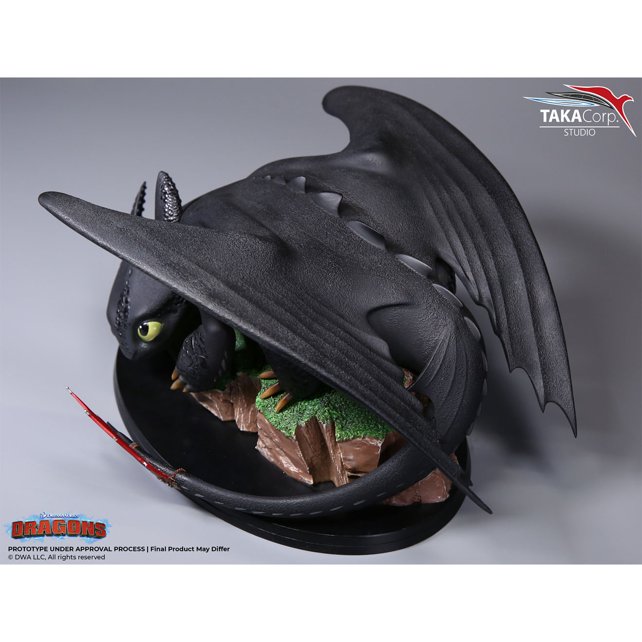 How to Train Your Dragon - Toothless 1:8 Scale PVC statue Taka Corp ...