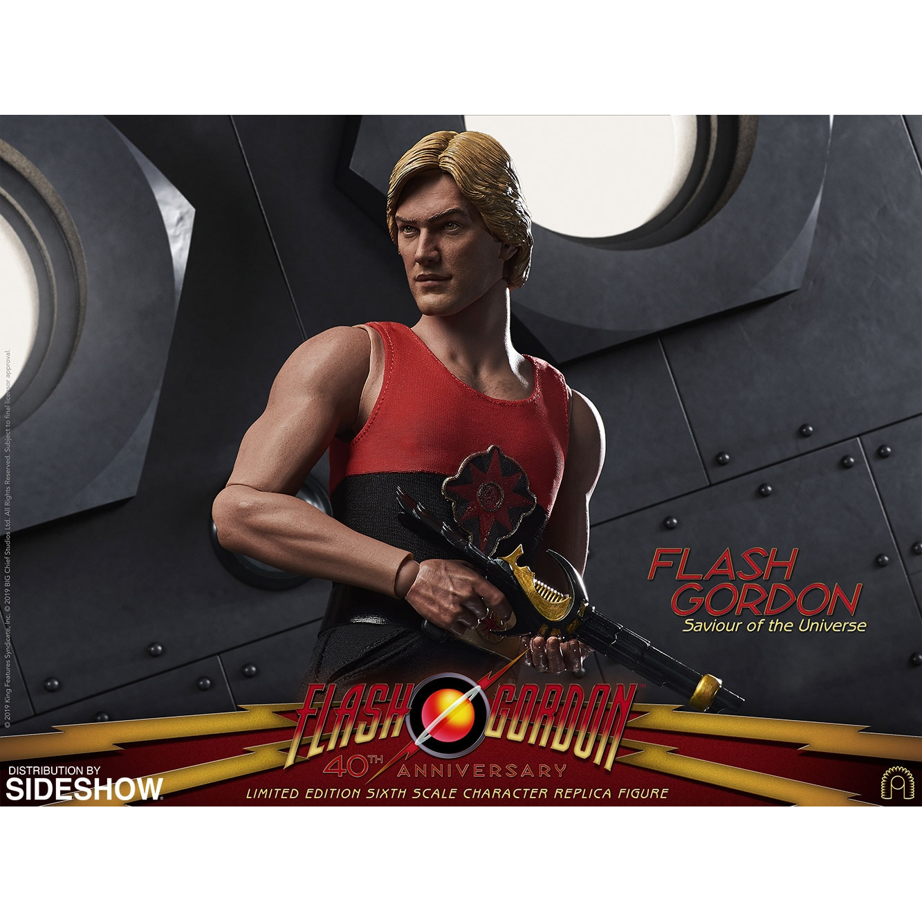 Flash Gordon Saviour of the Universe 1:6 figure BIG Chief Studios 904758
