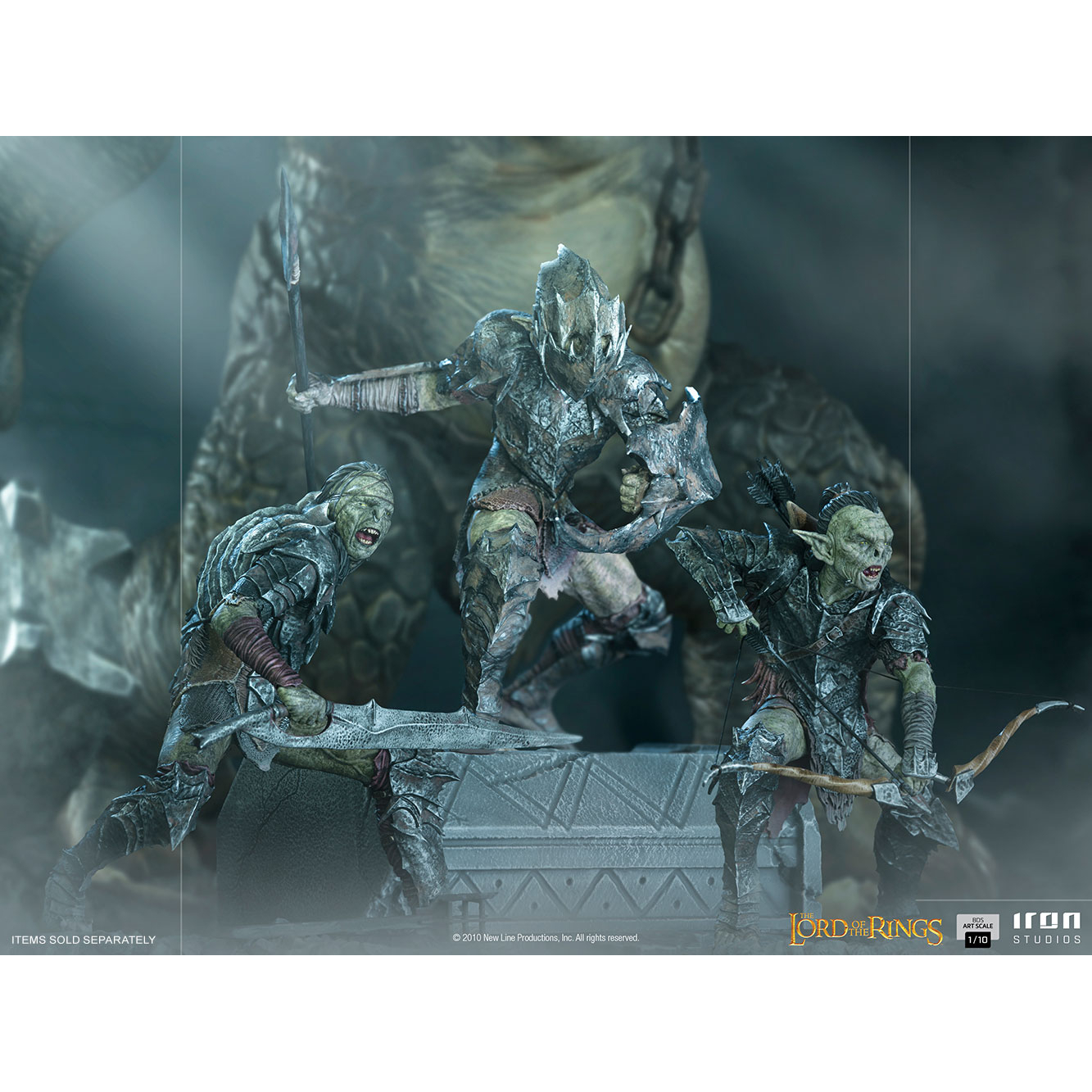 Armored Orc 1:10 Scale Statue Iron Studios 908330