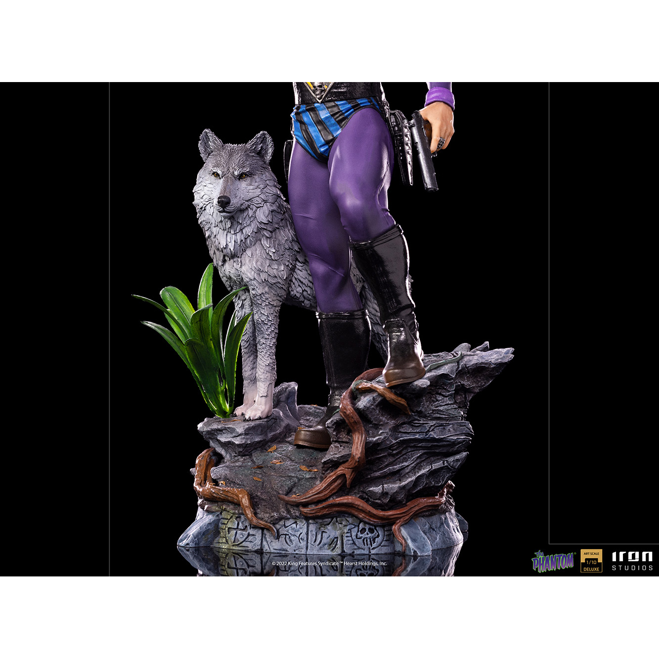Defenders of the Earth - The Phantom Deluxe 1:10 Scale Statue Iron ...