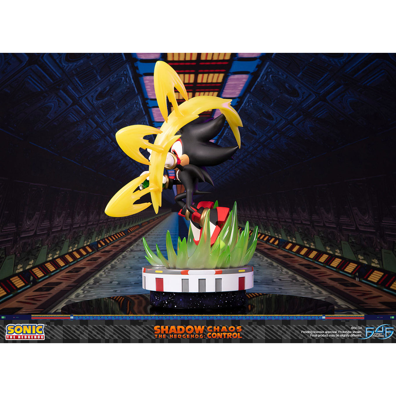 Sonic the Hedgehog Shadow: Chaos Control Collectible Statue by First 4 ...