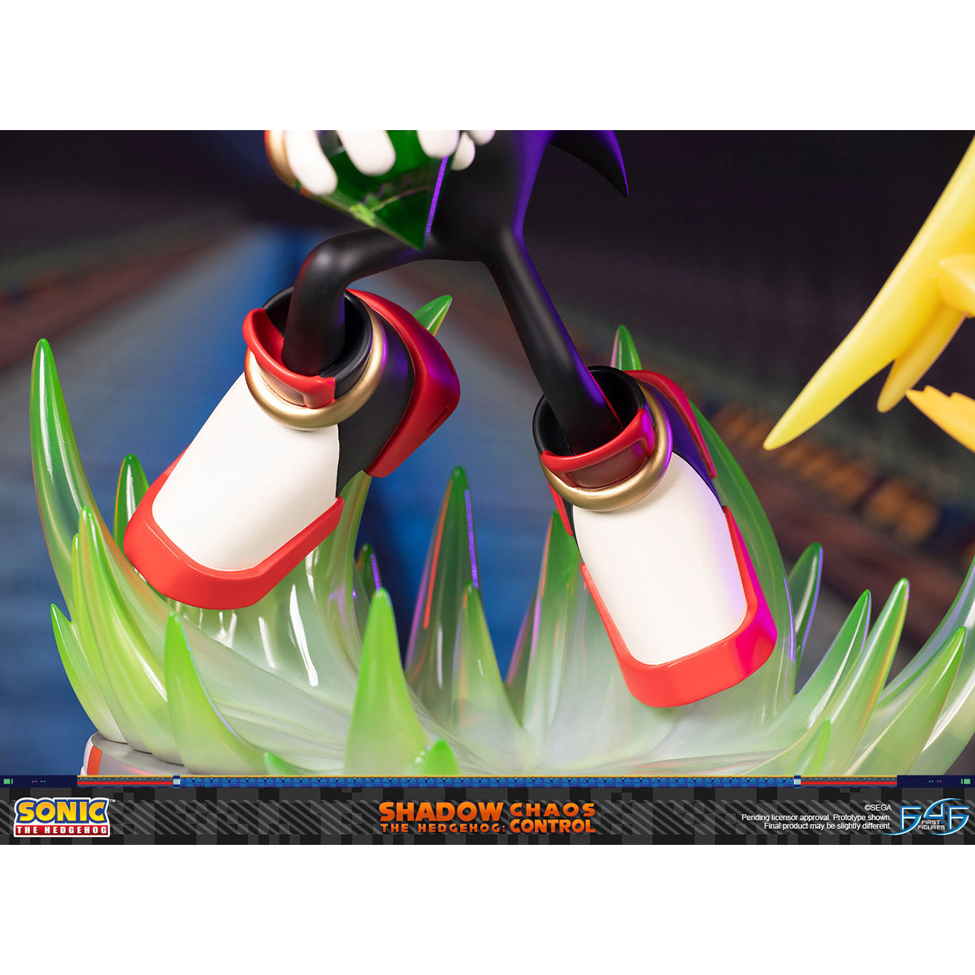 Sonic the Hedgehog Shadow: Chaos Control Statue de collection par First ...