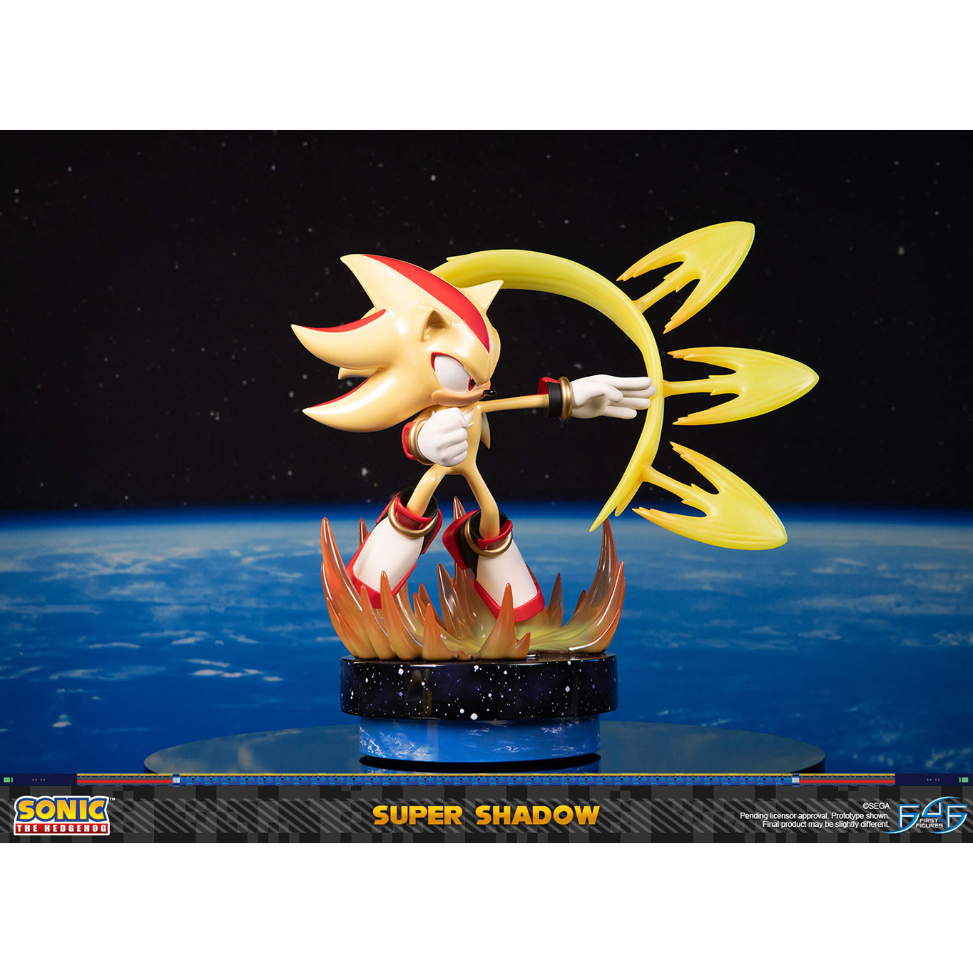 Sonic the Hedgehog Super Shadow (Standard Edition) Statue by First 4 ...