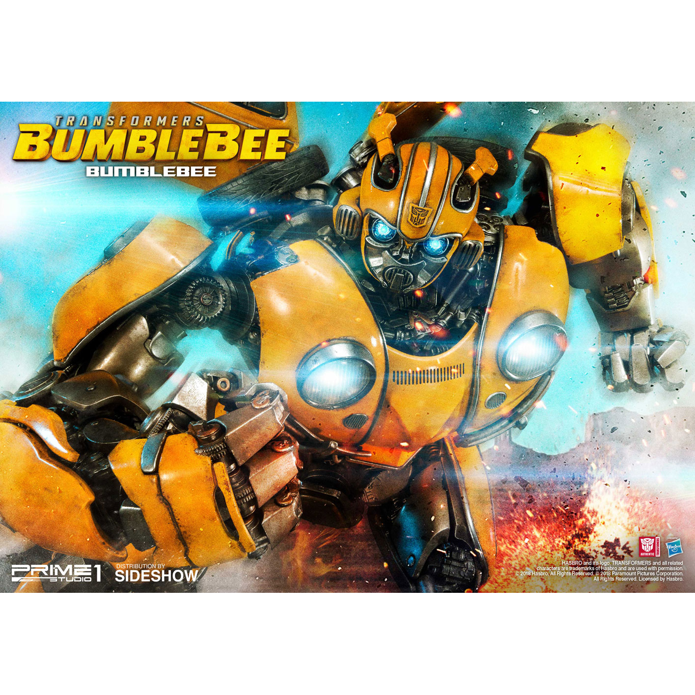 Bumblebee 2018 Transformers: The Last Knight Statue Prime 1 Studio 904196