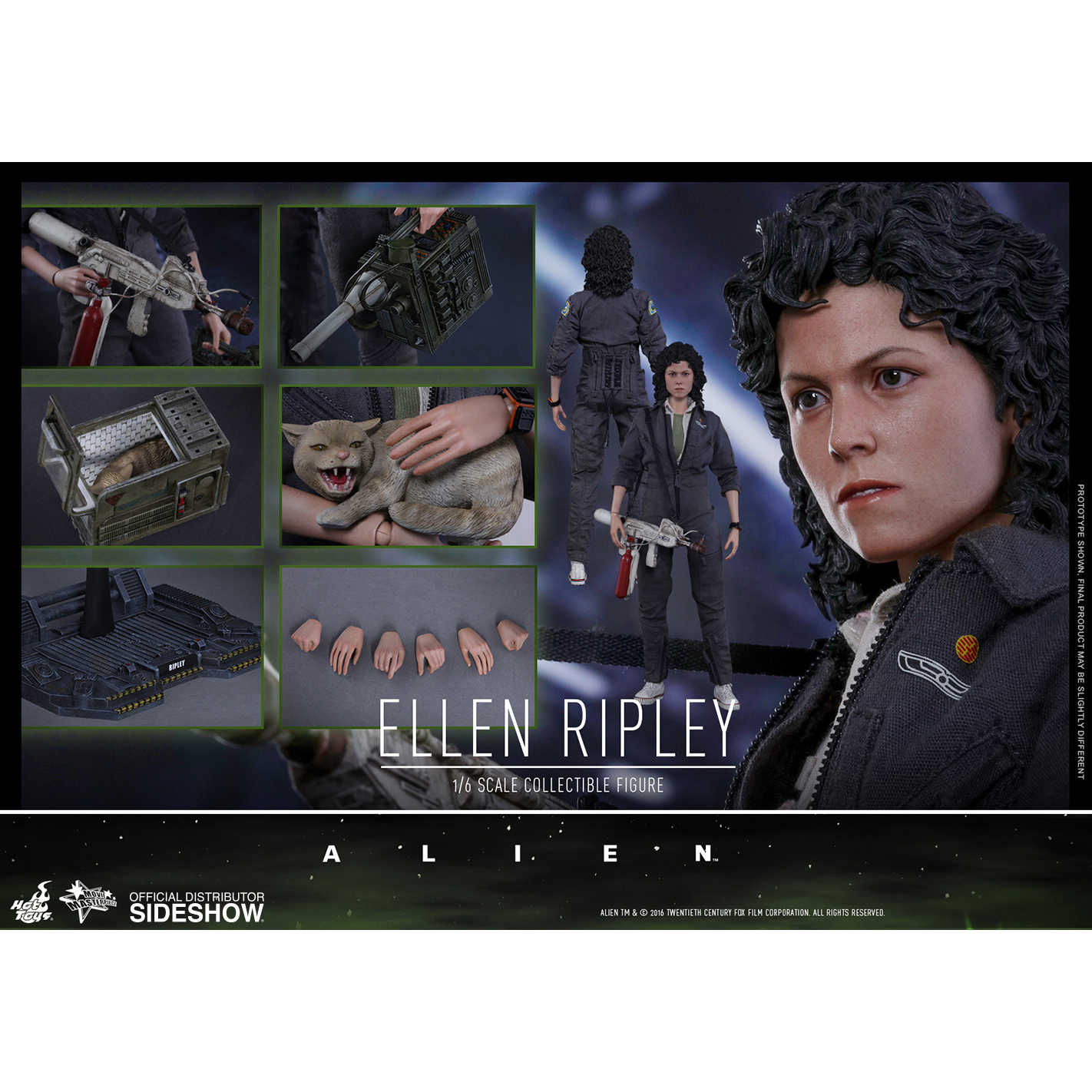 Alien Ellen Ripley Movie Masterpiece Series Sixth Scale Figure Hot Toys ...