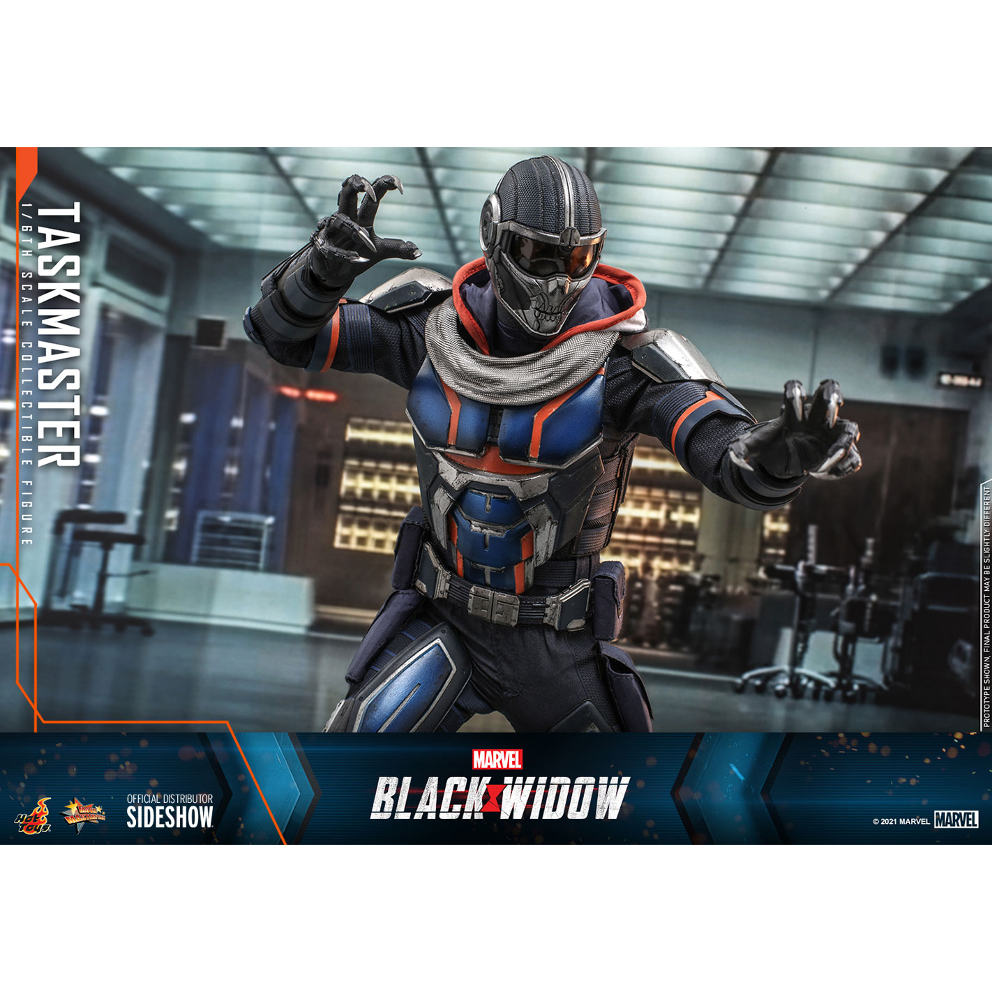 Marvel Taskmaster 1:6 Scale Figure Hot Toys 906798 MMS602