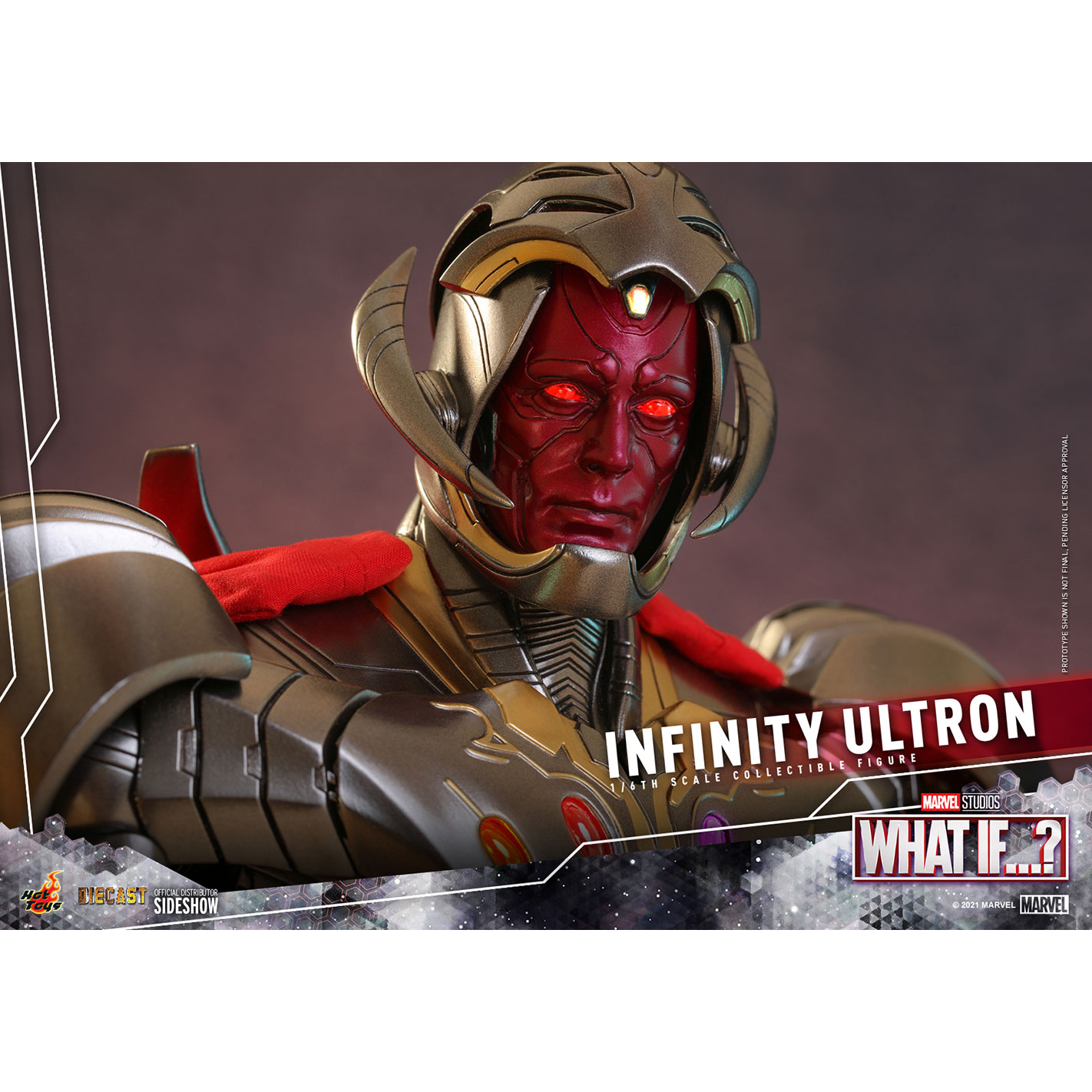 Marvel Infinity Ultron 1:6 Scale Figure DIECAST Hot Toys 909671 TMS063-D44