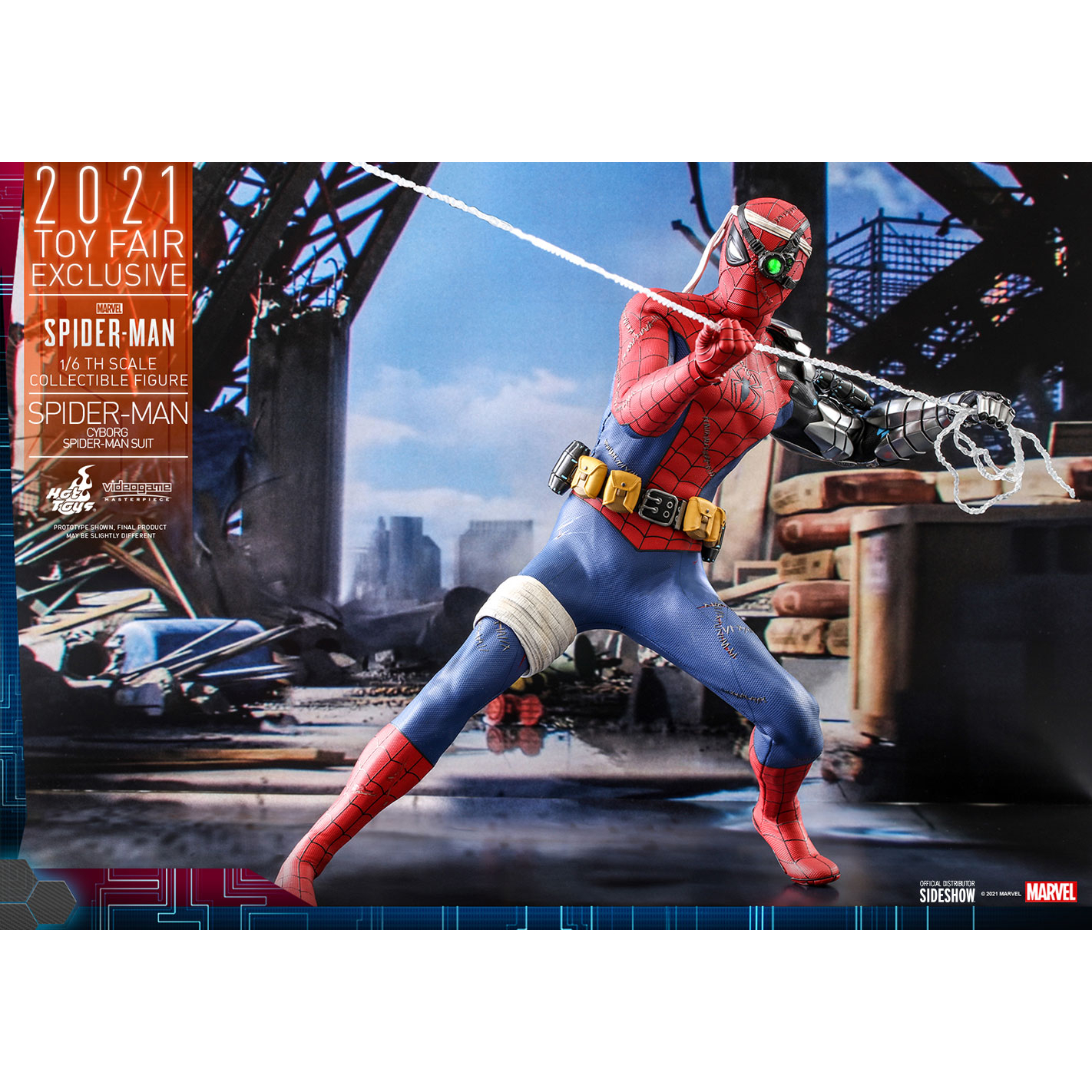 Marvel Spider-Man (Cyborg Spider-Man Suit) 1:6 scale figure EXCLUSIVE ...