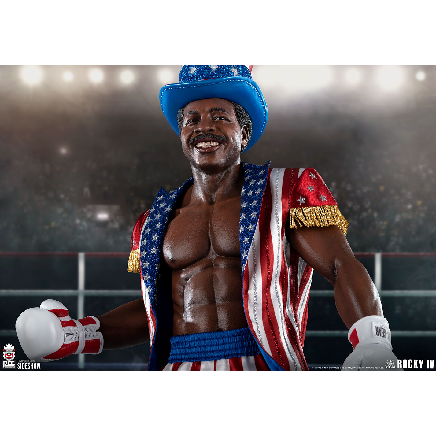 Apollo Creed (Rocky IV Edition) 1:3 Scale Statue PCS 9066552