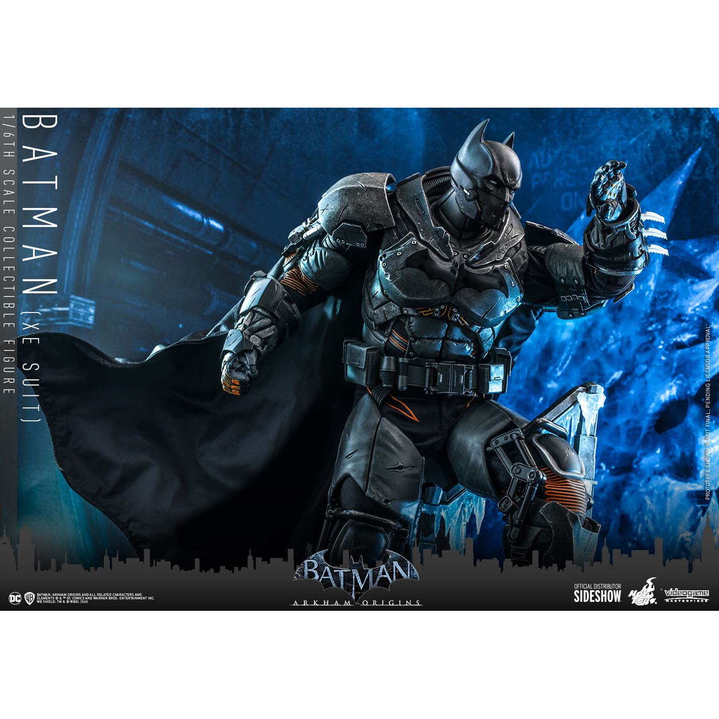 DC Batman: Arkham Origins - Batman (XE Suit) 1:6 Scale Figure Hot Toys ...