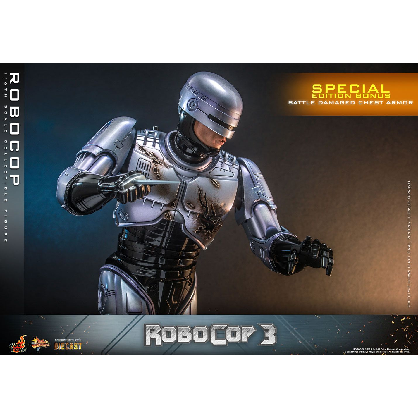 RoboCop (Special Edition) 1:6 Scale Figure Diecast Hot Toys 9115801 ...