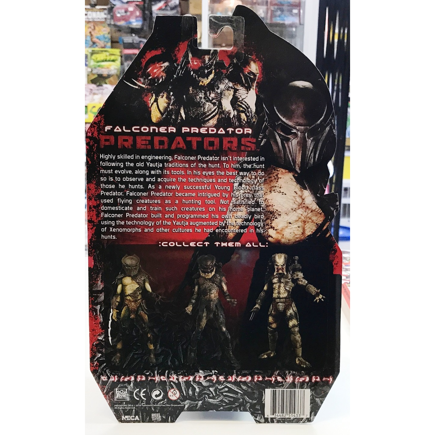 Predators Série 1 Falconer (removable wrist blade) 7 in action figure NECA