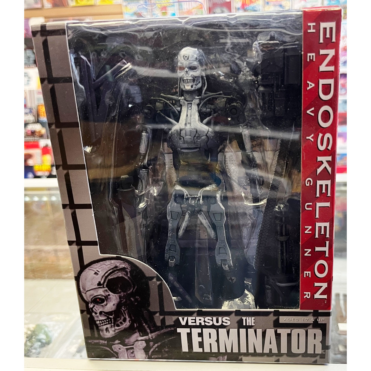 RoboCop vs The Terminator Endoskeleton Heavy Gunner 7-inch scale action ...