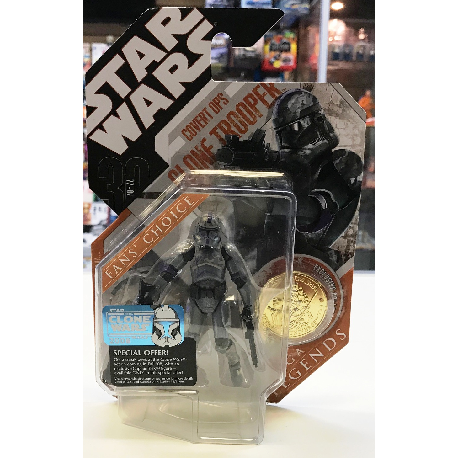 Star Wars The Clone Wars 3,75-inch - Covert Ops Clone Trooper Fan's ...