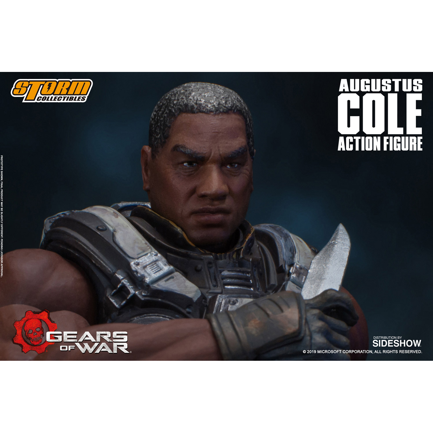 Gears of War 5 Augustus Cole 1:12 figure Storm Collectibles 905071