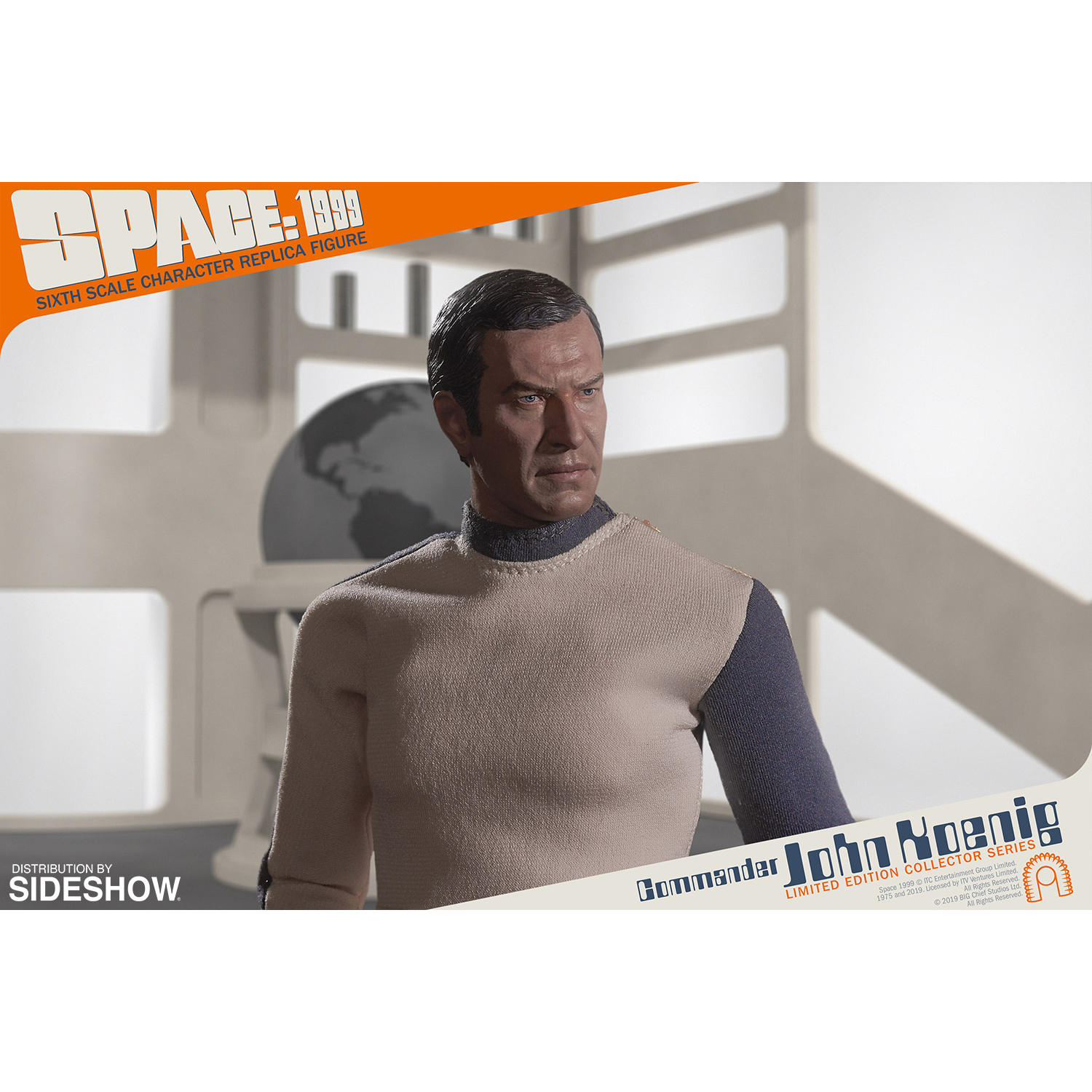 Commander John Koenig 1:6 figure BIG Chief Studios 905482