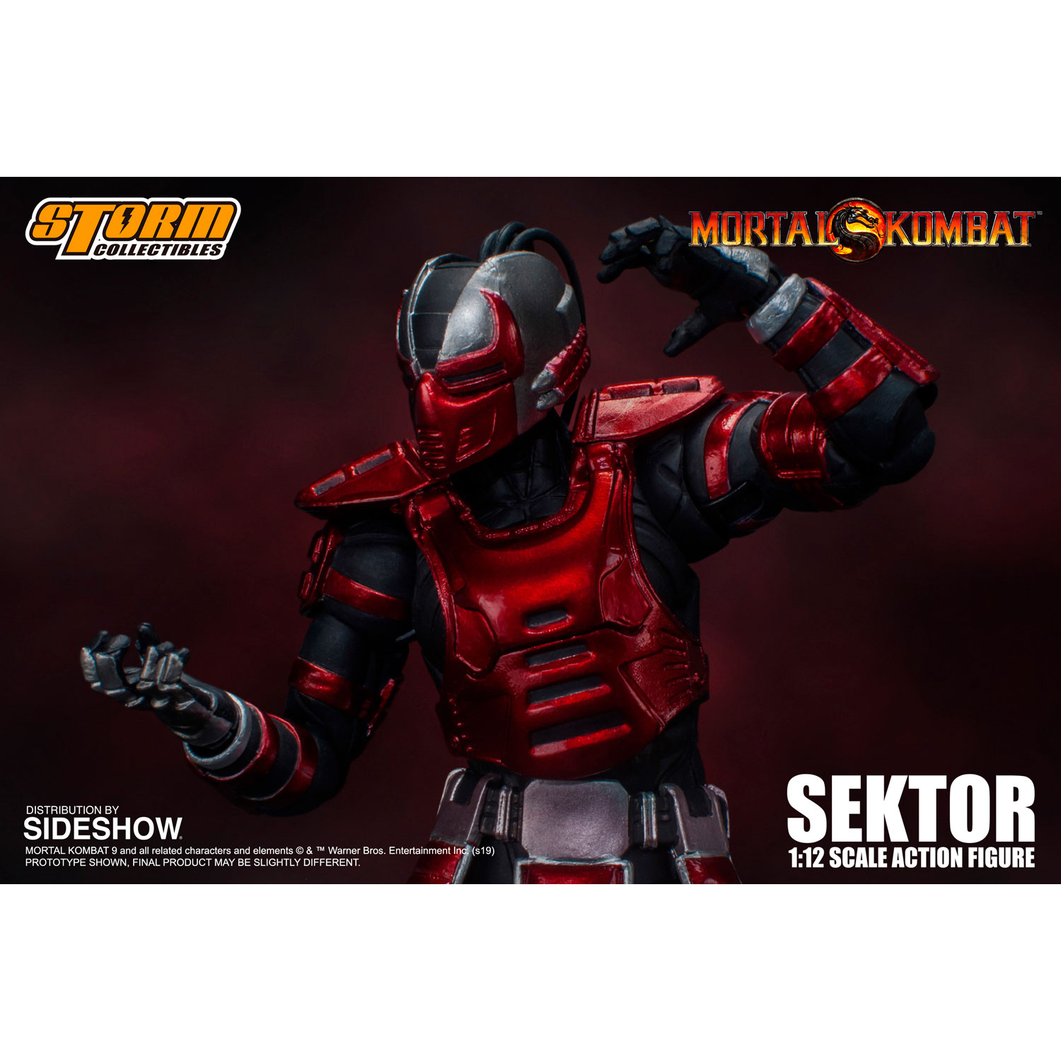 Mortal Combat Sektor 1:12 figure Storm Collectibles 905856