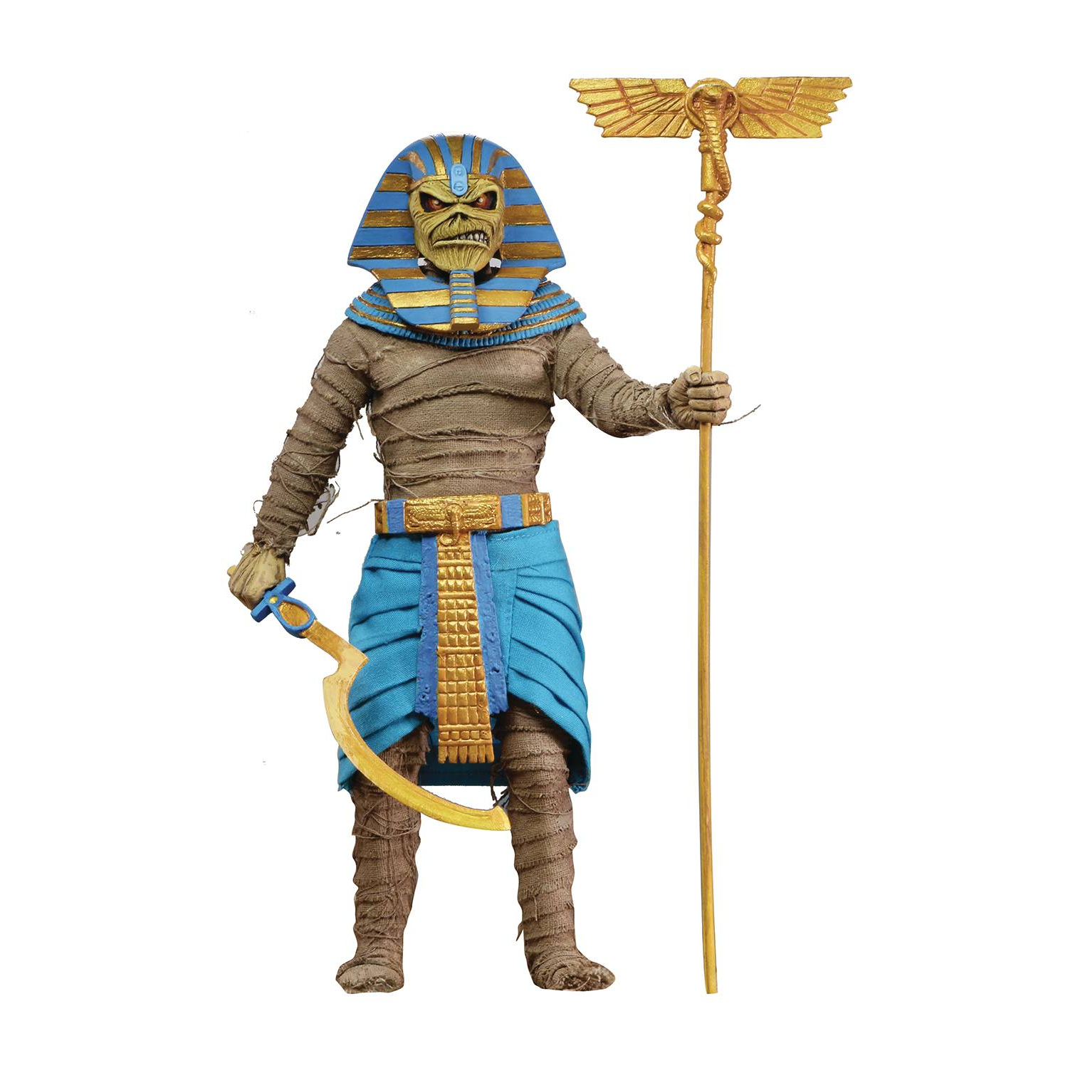 Iron Maiden Pharaoh Eddie 8-inch Retro NECA