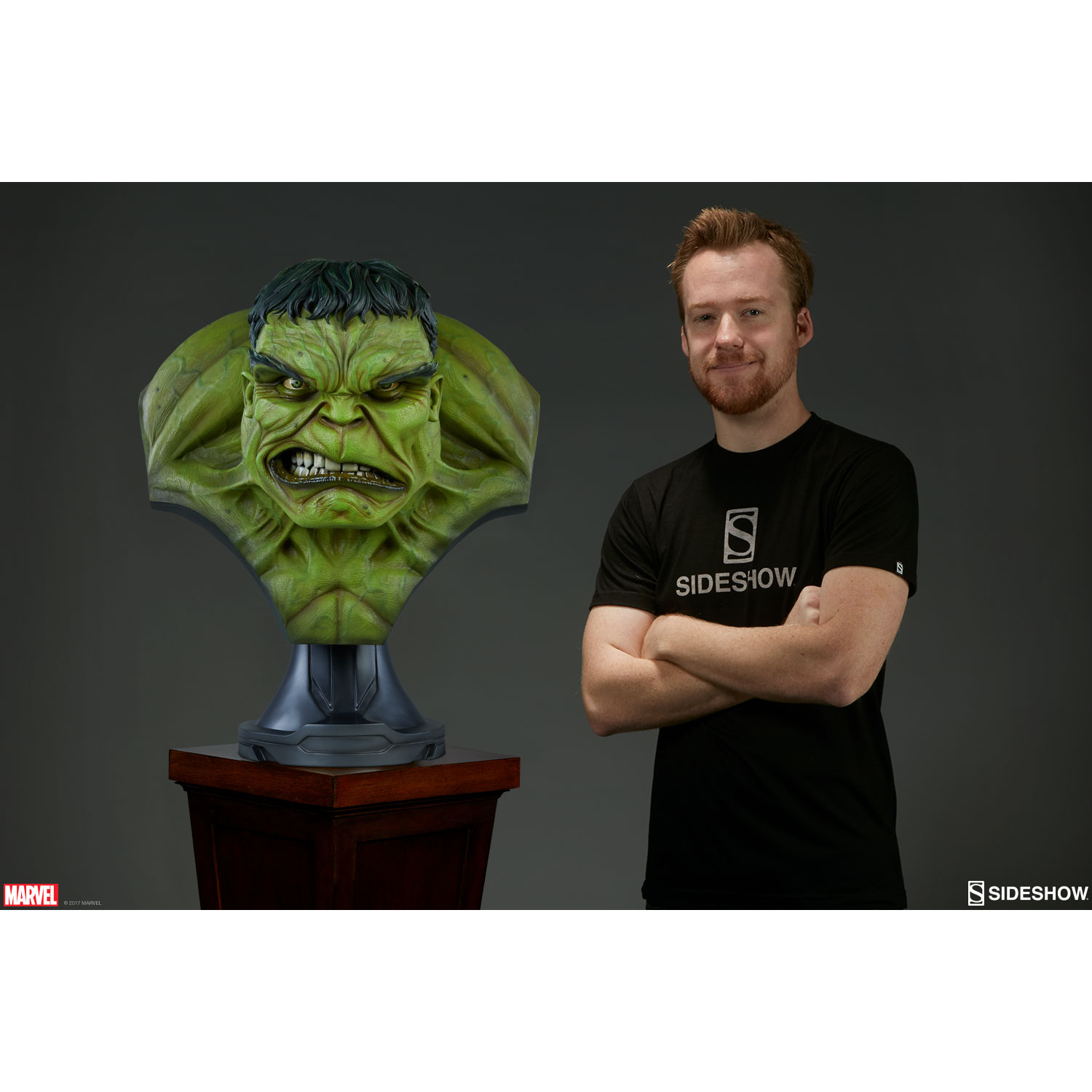 The Incredible Hulk life-size bust Sideshow Collectibles 400303