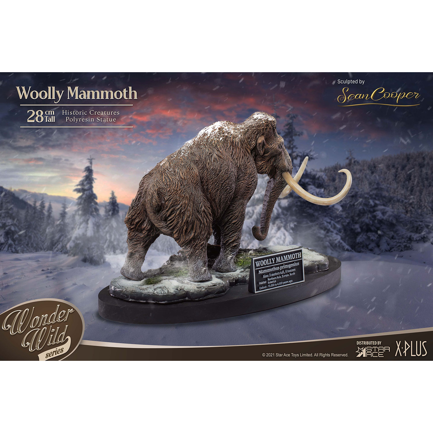 Woolly Mammoth Statue Star Ace Toys Ltd 909083