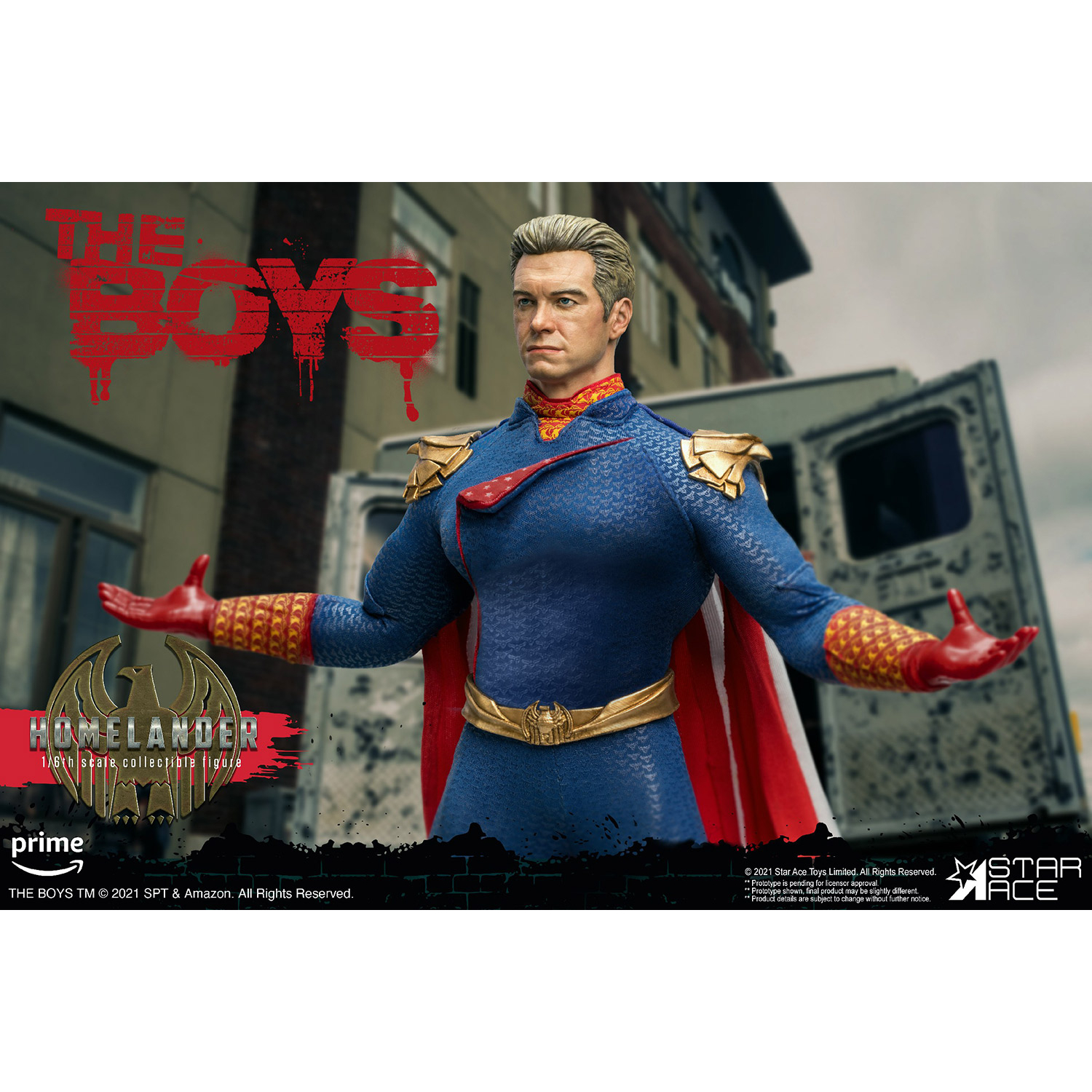 The Boys - Homelander (regular version) 1:6 Scale Figure Star Ace Toys ...