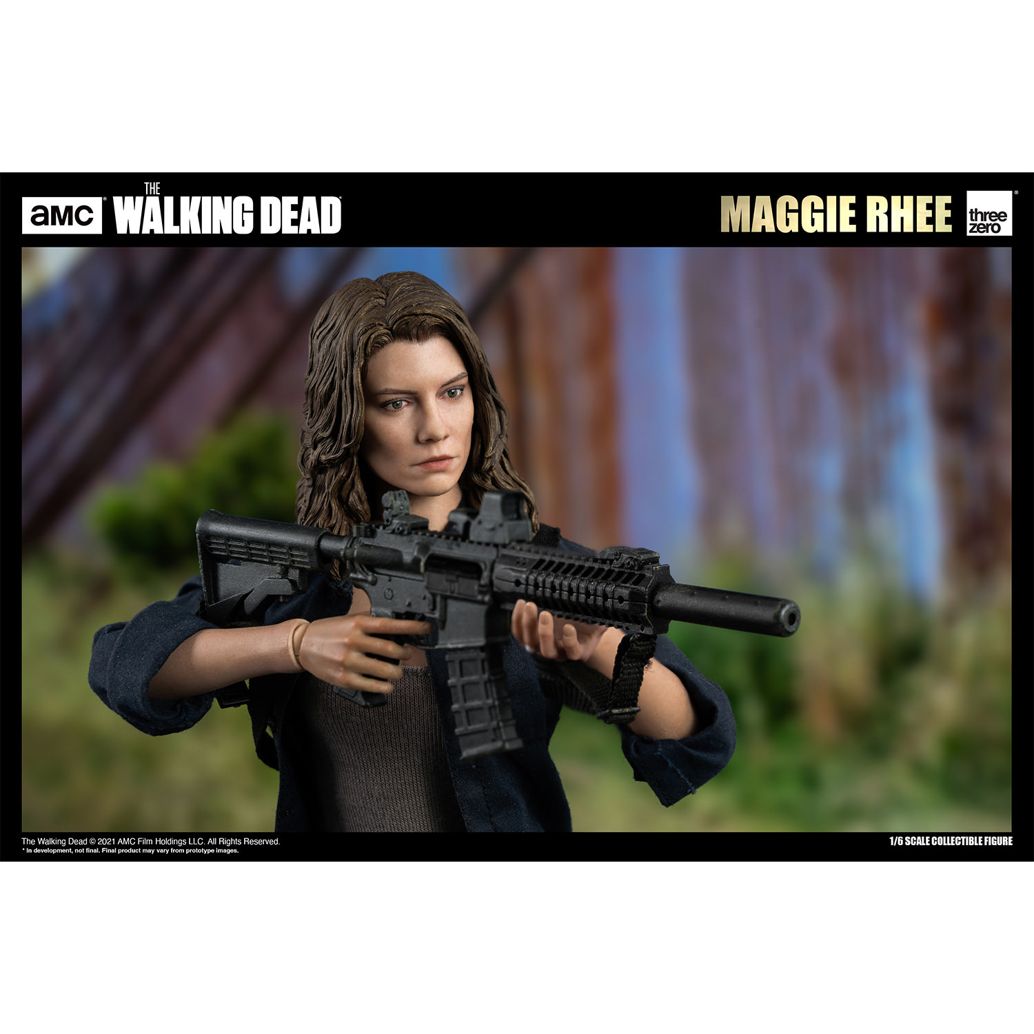 Walking Dead Maggie Rhee 1:6 Scale Figure Threezero 909823 3Z00390W0