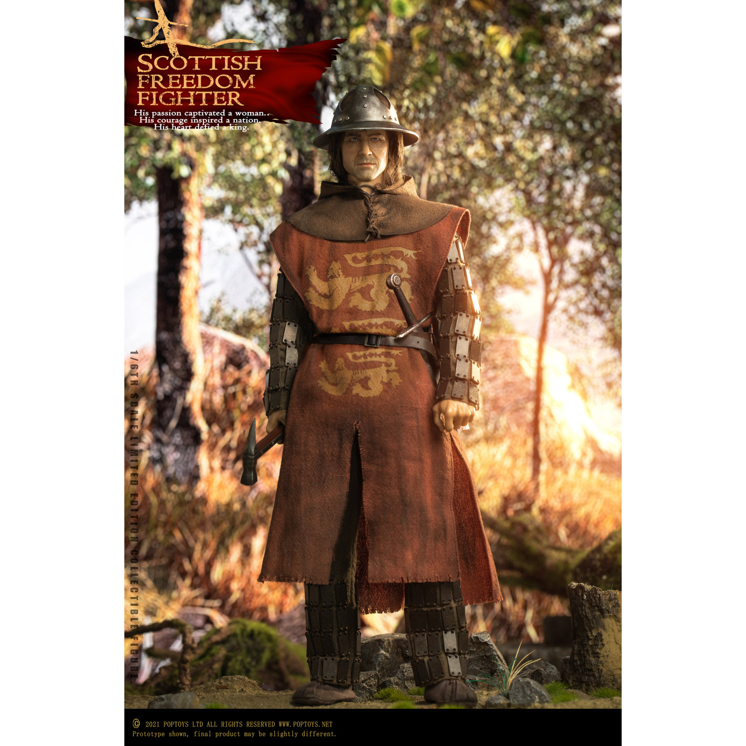 Scottish Freedom Fighter Warrior Stalk (Stealth) Version 1:6 Scale ...