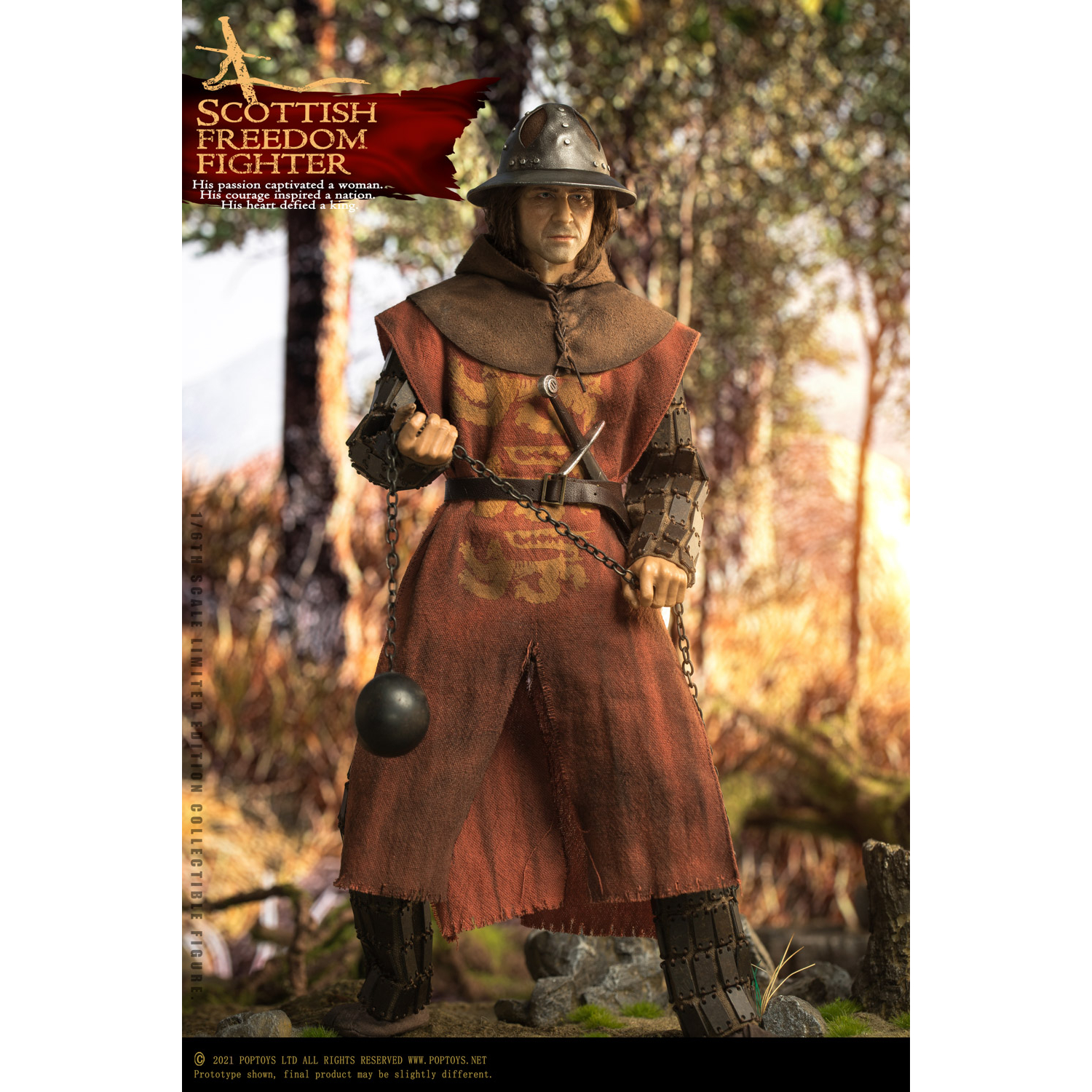 Scottish Freedom Fighter Warrior Stalk (Stealth) Version 1:6 Scale ...