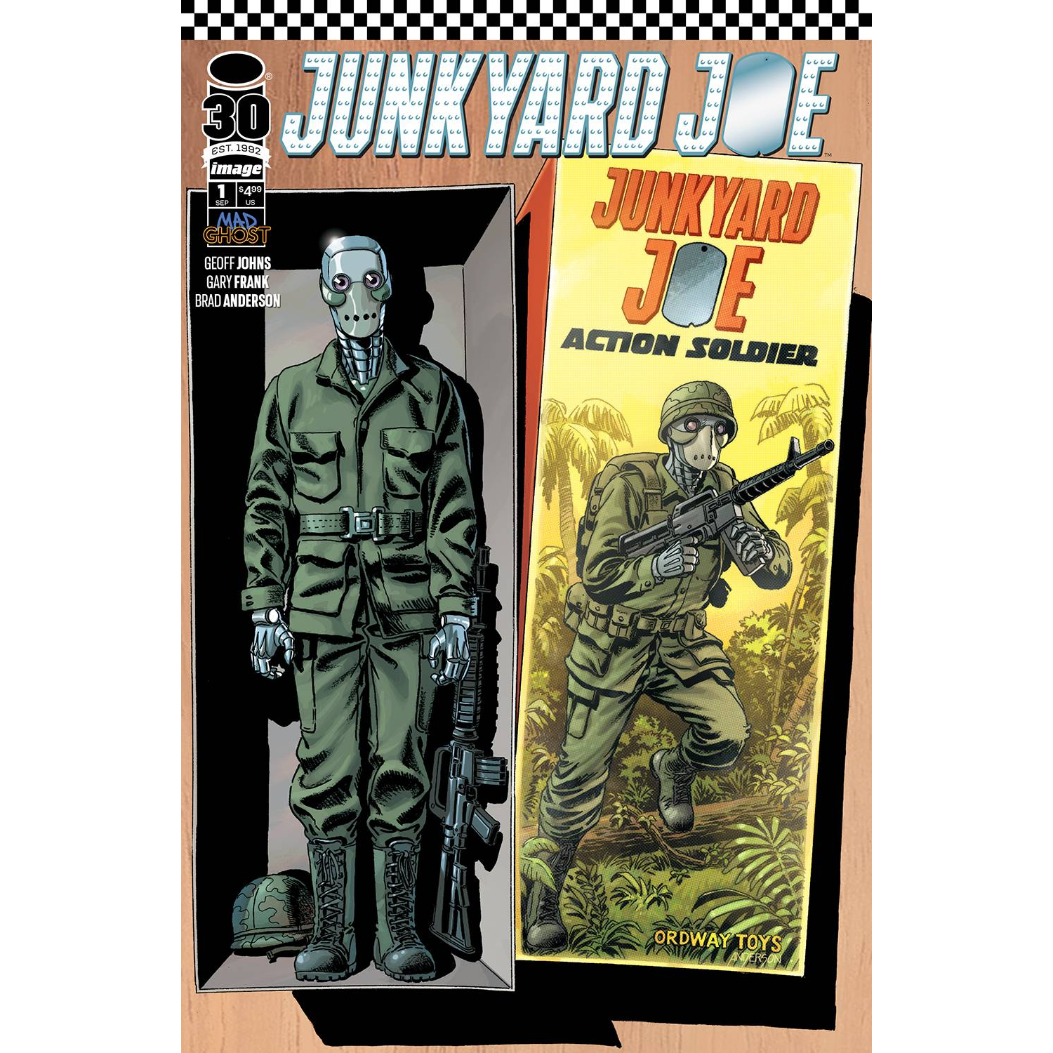 Junk Yard Joe #1 Variant Cover Image Comics