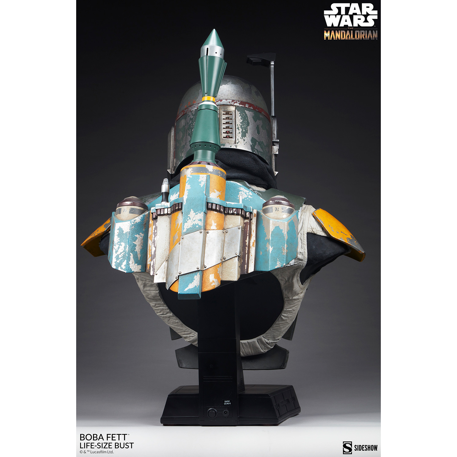 Star Wars Boba Fett Life-Size Bust Sideshow Collectibles 400375