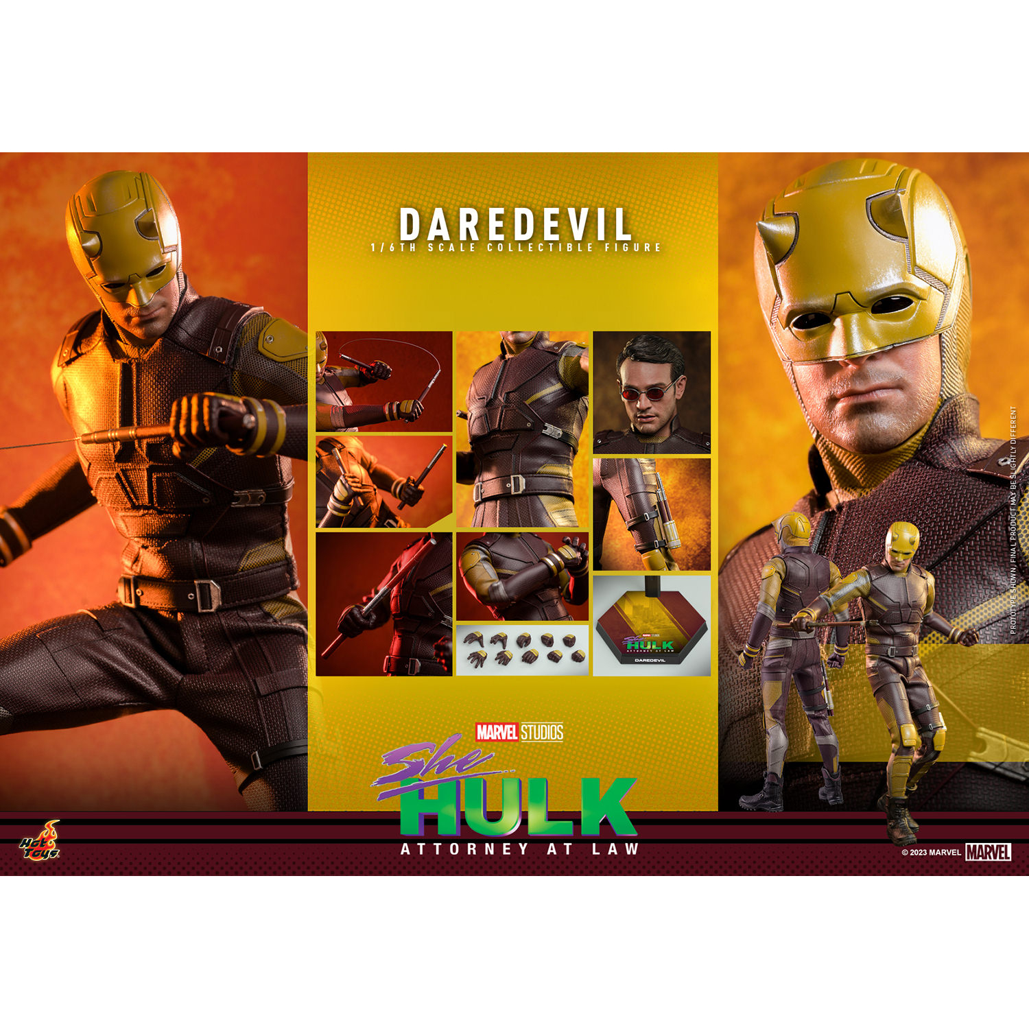 Marvel Daredevil 1:6 Scale Figure Hot Toys 912155 TMS096