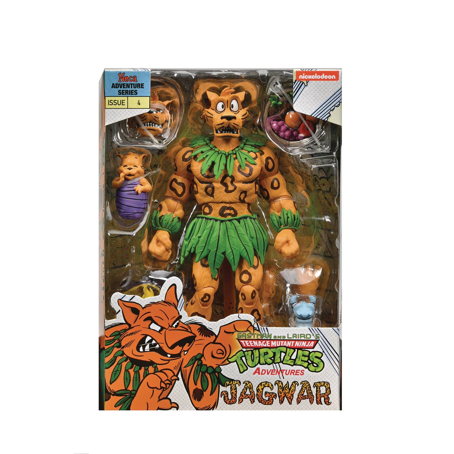 Teenage Mutant Ninja Turtles TMNT Archie Comic Jagwar 7-inch NECA