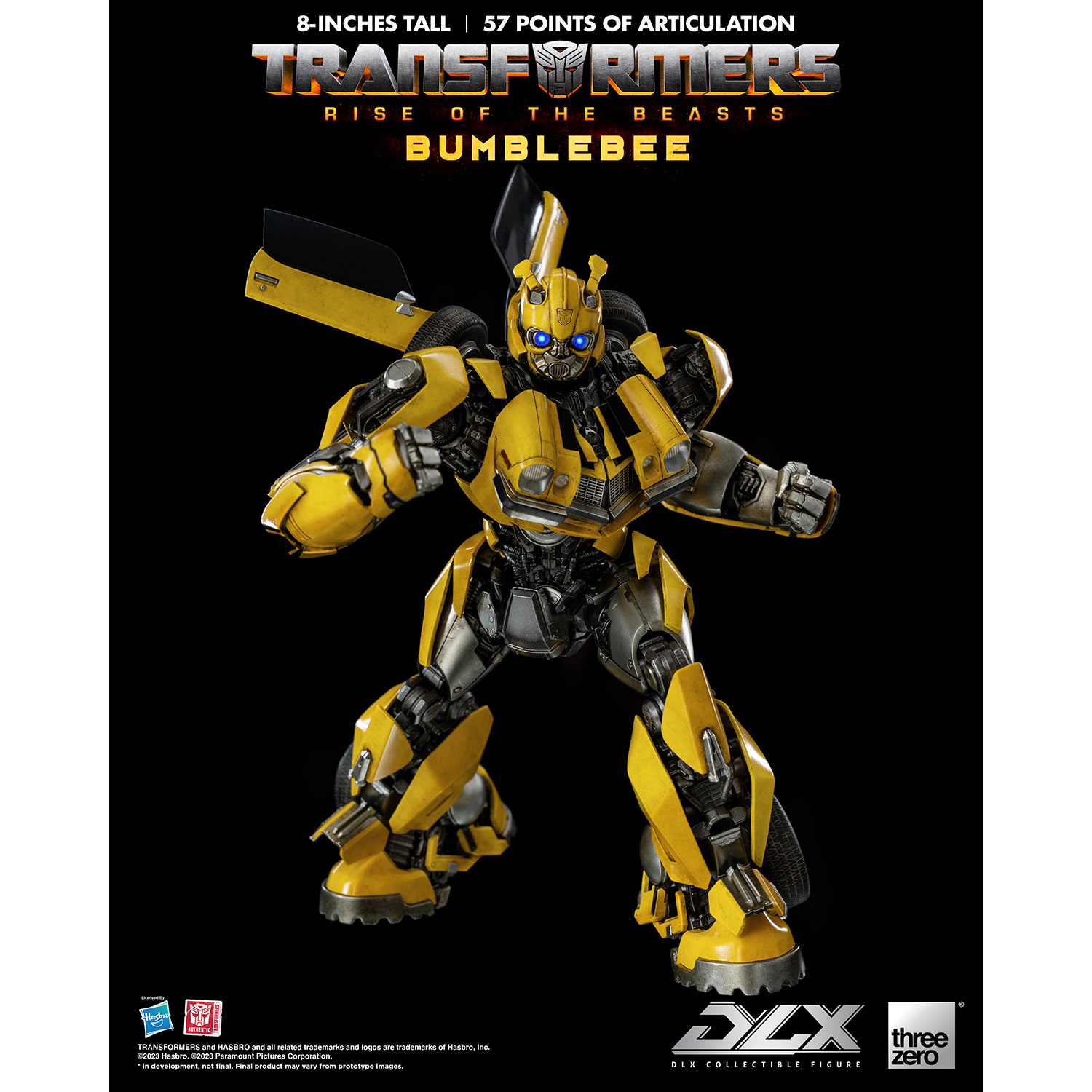Transformers: Rise of the Beasts Bumblebee DLX Collectible Figure ...