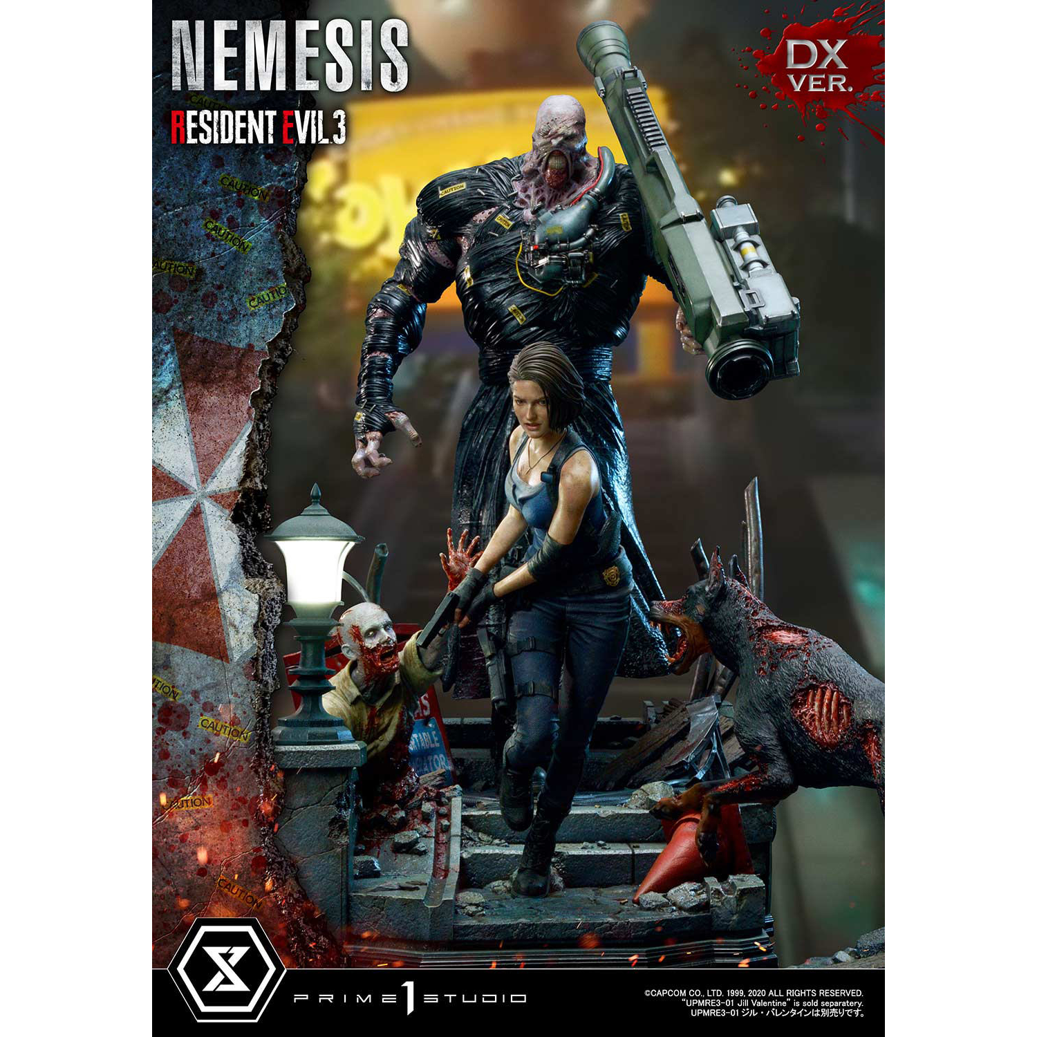 Resident Evil 3 - Nemesis Deluxe Version Quarter Scale (1:4) Statue ...