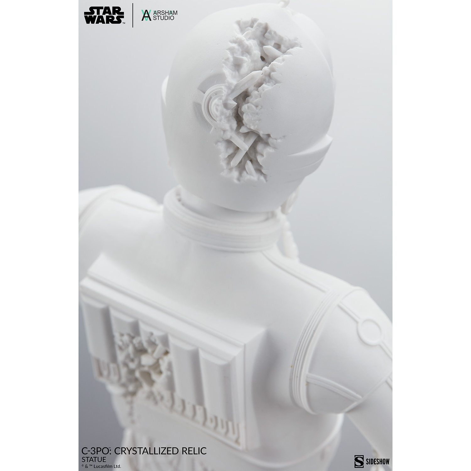 Star Wars C-3PO Crystallized Relic Statue Sideshow Collectibles 700243 Star Wars C-3PO Crystallized Relic Statue Sideshow Collectibles 700243