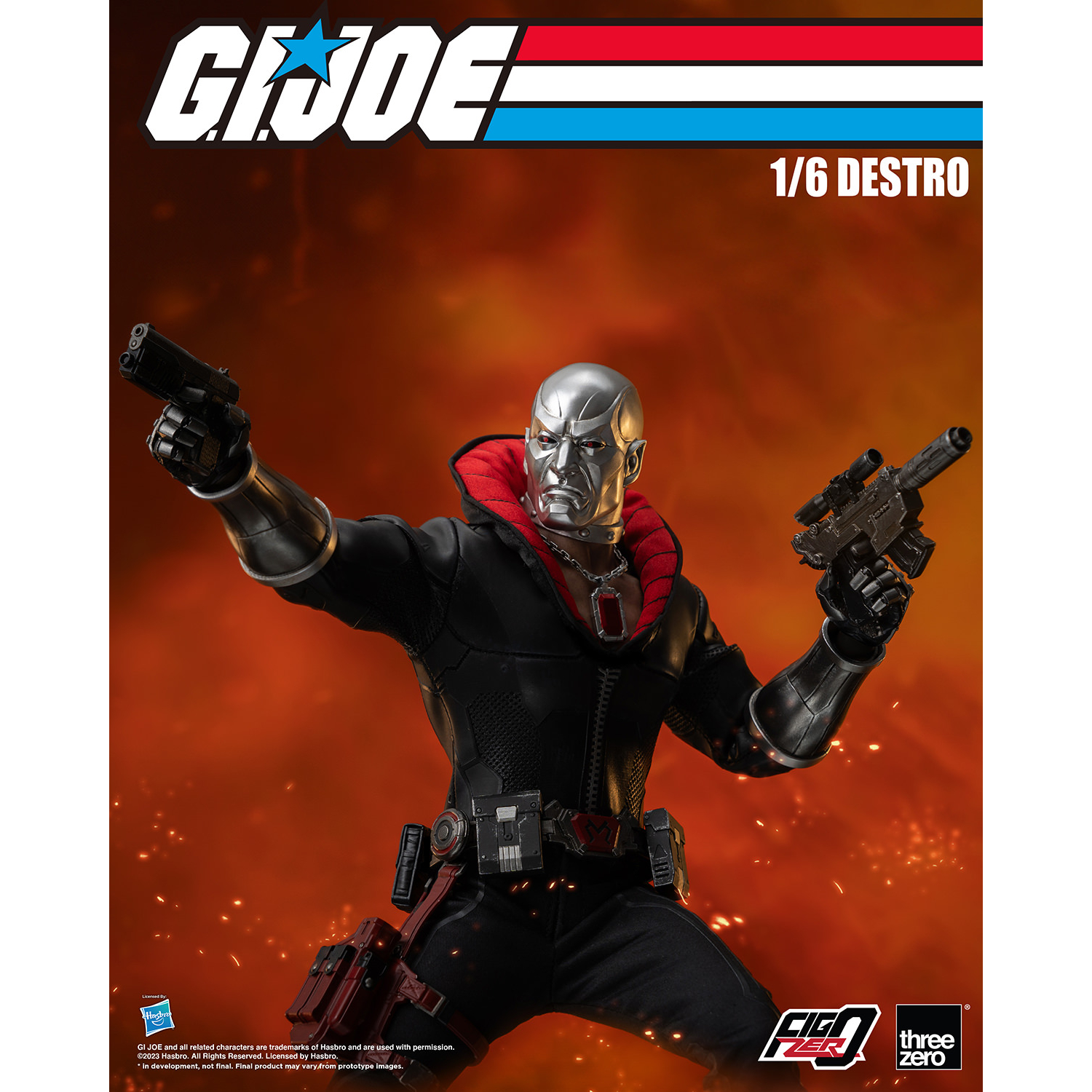 GI Joe Destro 1:6 Scale Figure Threezero 912676