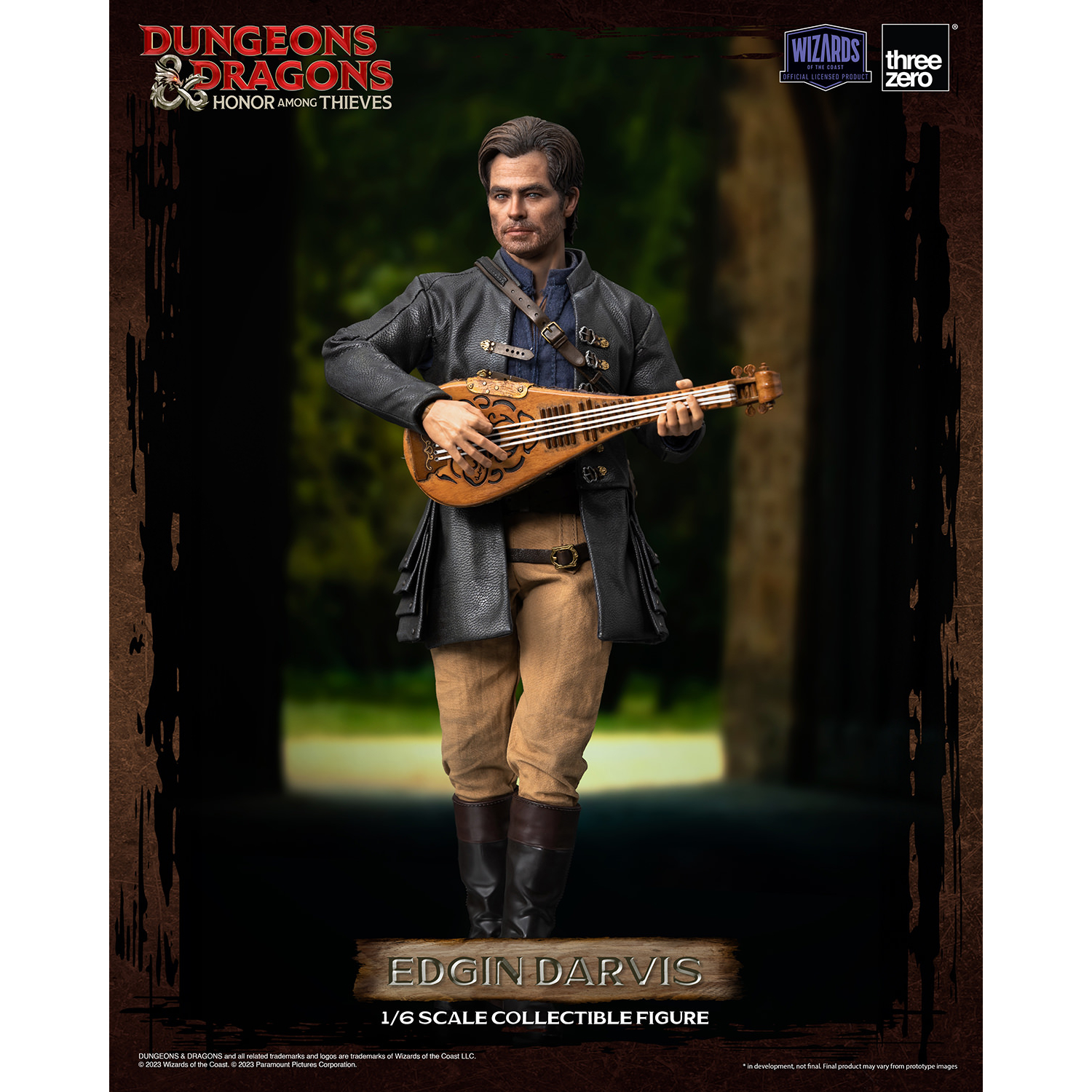 Dungeons and Dragons Edgin Darvis 1:6 Scale Figure Threezero 912698